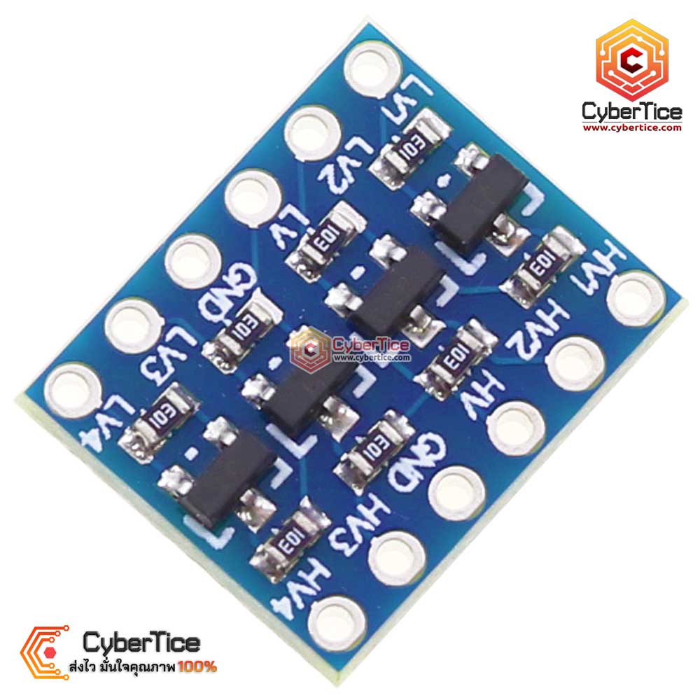 Logic level Converter Module 4 channel 5V-3V IIC UART SPI - ขาย Arduino อุปกรณ์ Arduino คุณภาพดี ...