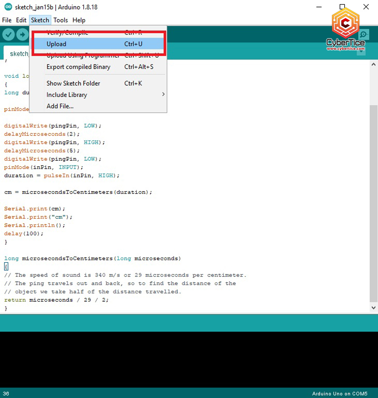 สอนใช้งาน Arduino เซ็นเซอร์วัดระยะทาง Ultrasonic Module Us 015 ขาย Arduino อุปกรณ์ Arduino