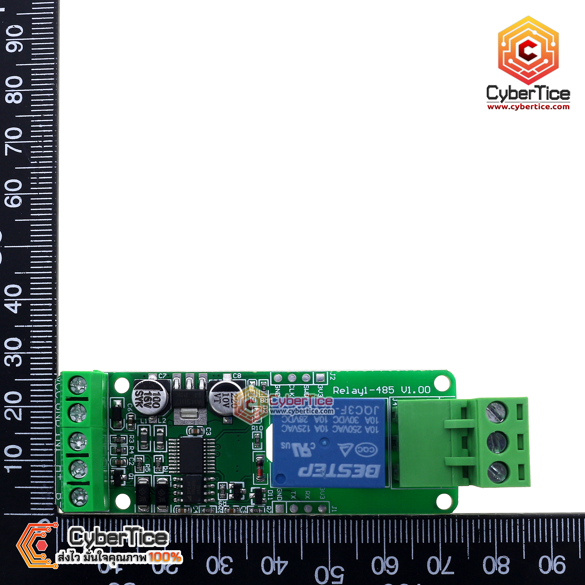 Modbus-Rtu 1 way relay module RS485/TTL 12V - ขาย Arduino อุปกรณ์ Arduino คุณภาพดี ราคาถูก ส่งไว ...