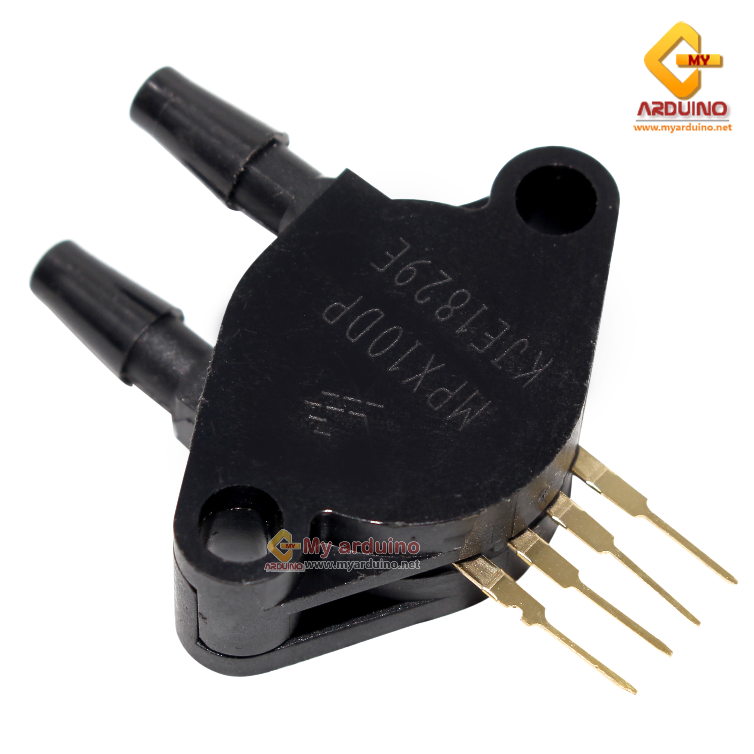 MPX10DP Dual Port for Differential Pressure Sensor เซ็นเซอร์วัดความดัน 0-10 kPa - ขาย Arduino ...
