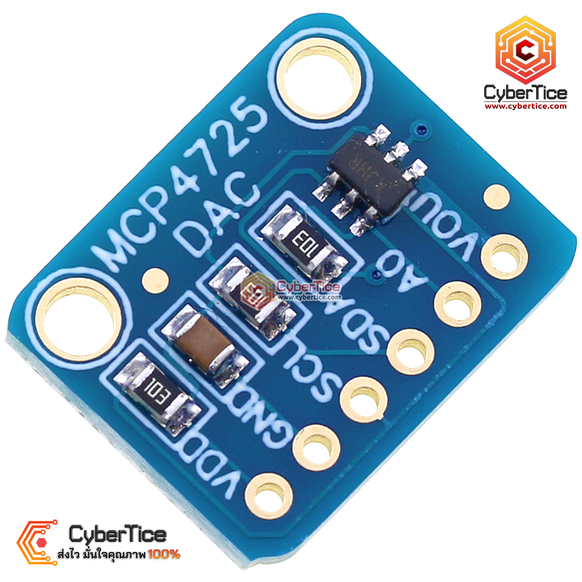 MCP4725 I2C Digital to Analog DAC Breakout Boards V3.0 - ขาย Arduino อุปกรณ์ Arduino คุณภาพดี ...