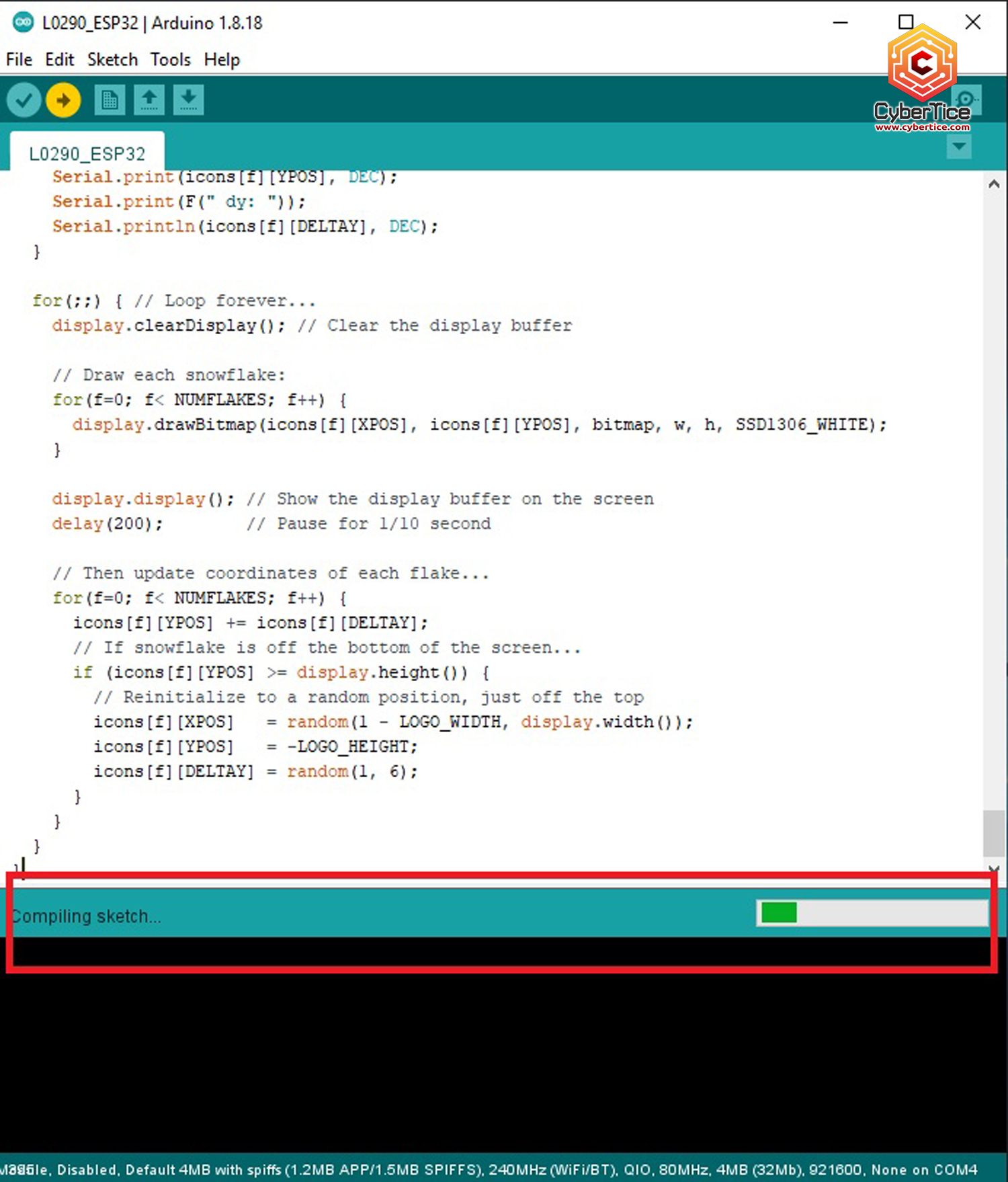 สอนใช้งาน Esp32 จอแสดงผล Oled 128x64 แบบ Spi ขนาด 242นิ้ว ขาย Arduino อุปกรณ์ Arduino คุณภาพ