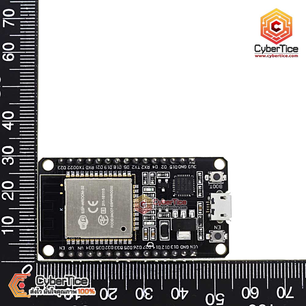 ESP32 NodeMCU ESP-WROOM-32 Wi-Fi and Bluetooth Module Dual Core ...