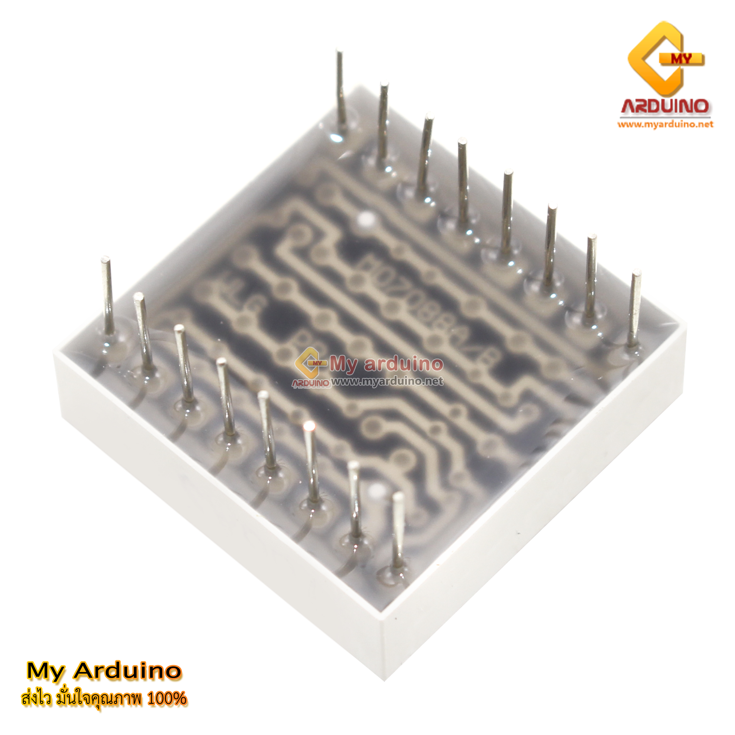 LED Dot Matrix 8x8 1.9mm Red Color common cathode สีแดง ลบร่วม - ขาย ...
