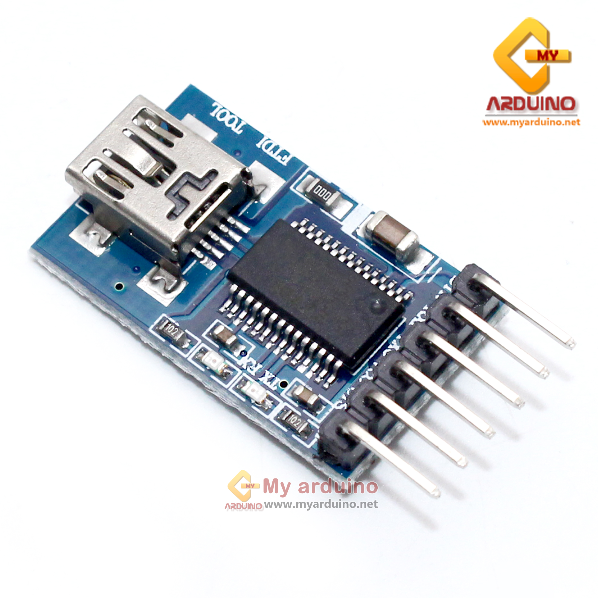 FT232RL USB to Serial 232 TTL Adapter Module - ขาย Arduino อุปกรณ์ ...