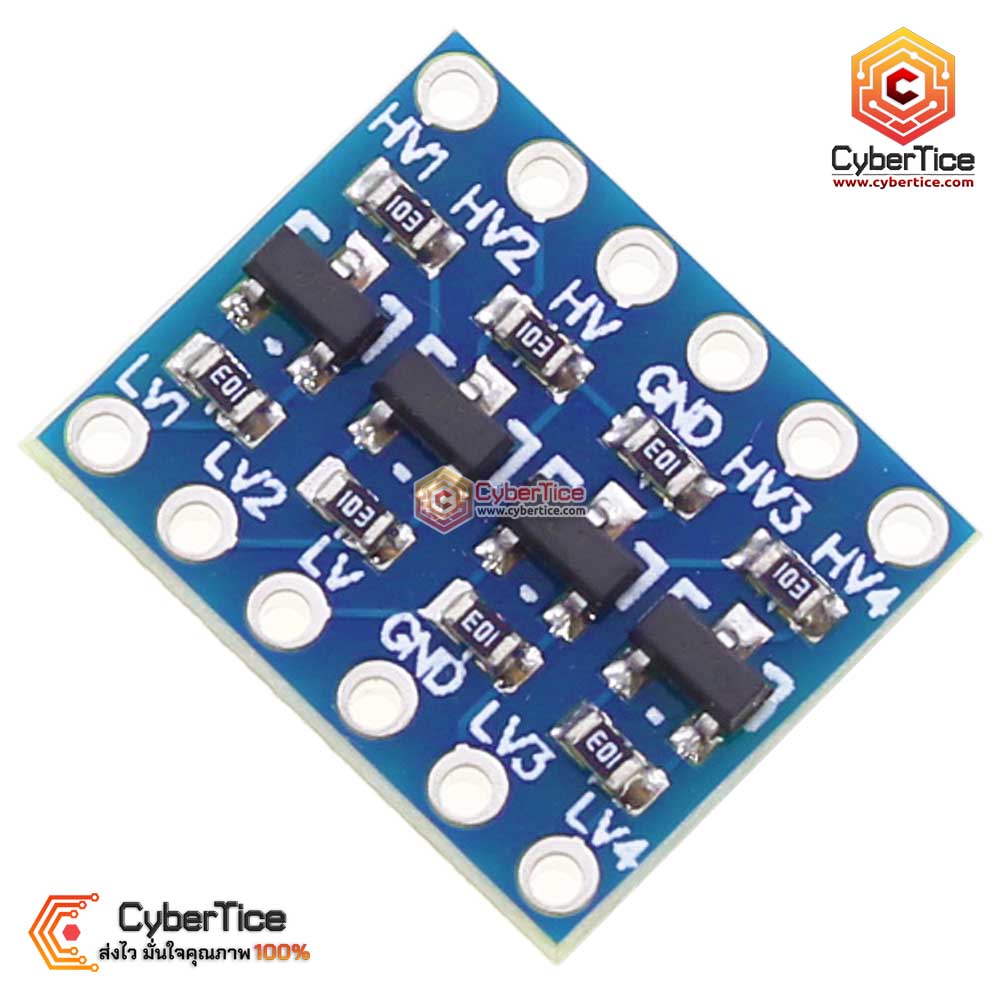Logic level Converter Module 4 channel 5V-3V IIC UART SPI - ขาย Arduino อุปกรณ์ Arduino คุณภาพดี ...
