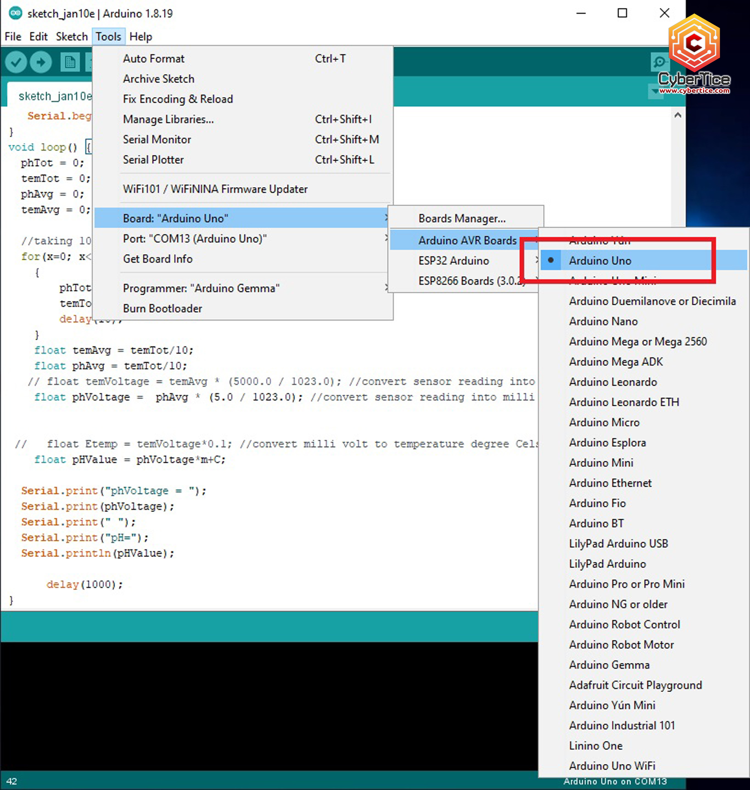 สอนใช้งาน Arduino เซ็นเซอร์วัดค่า Ph ของน้ำ E 201 C Ph Sensor Arduino Analog Ph Meter ขาย