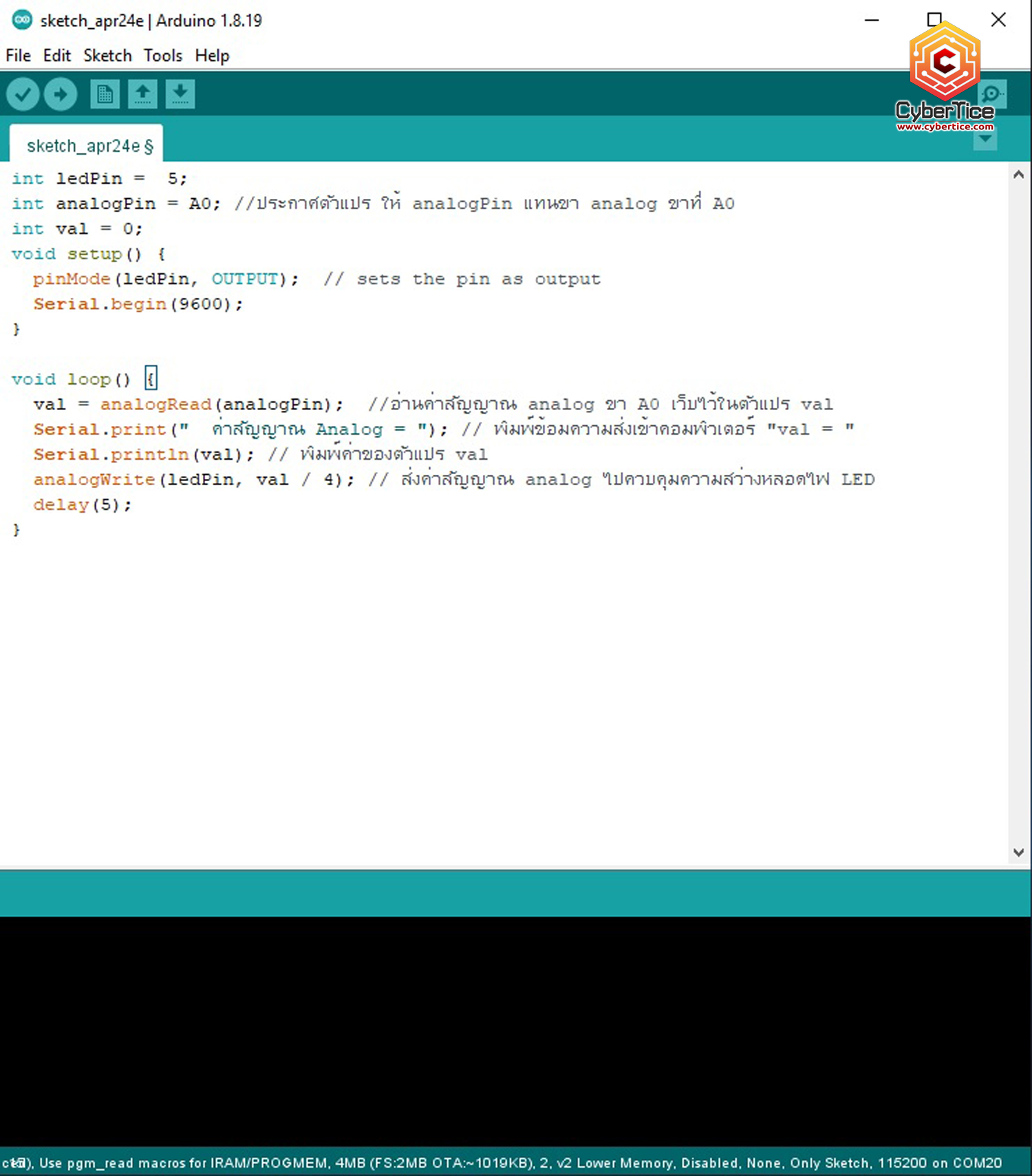 สอนใช้งาน ESP8266 Slide Potentiometer Module ตัวต้านทานปรับค่าได้แบบ ...