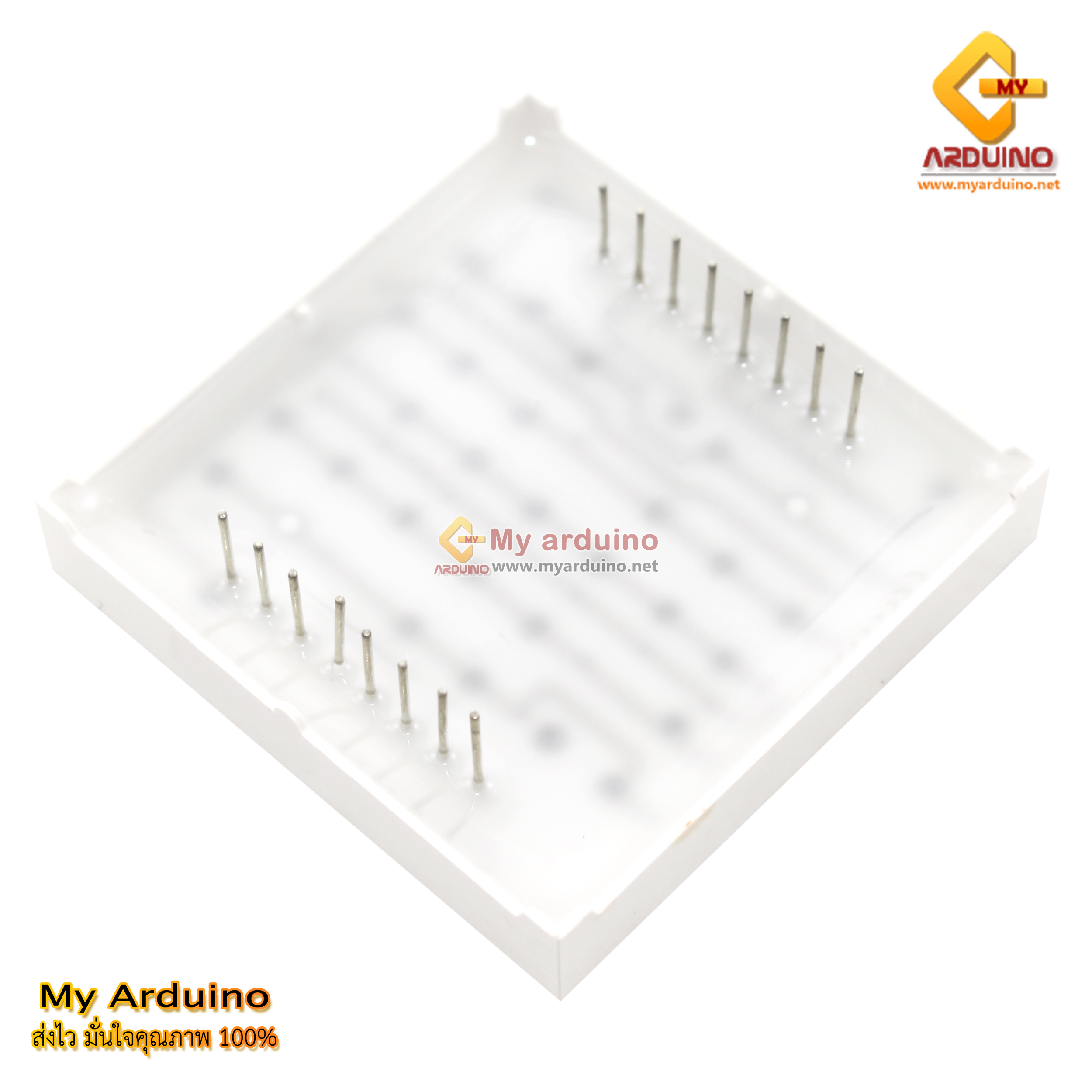 LED Dot Matrix 8x8 3.75mm Red Color common cathode สีแดง ลบร่วม - ขาย ...