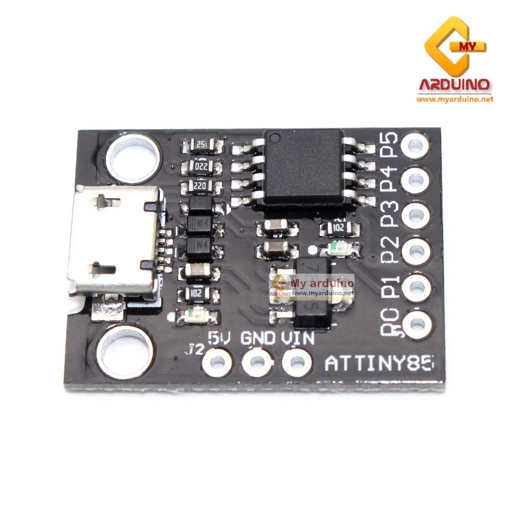 Kickstarter Digispark Arduino บอร์ดพลังจิ๋ว ATTiny85 Digispark ...