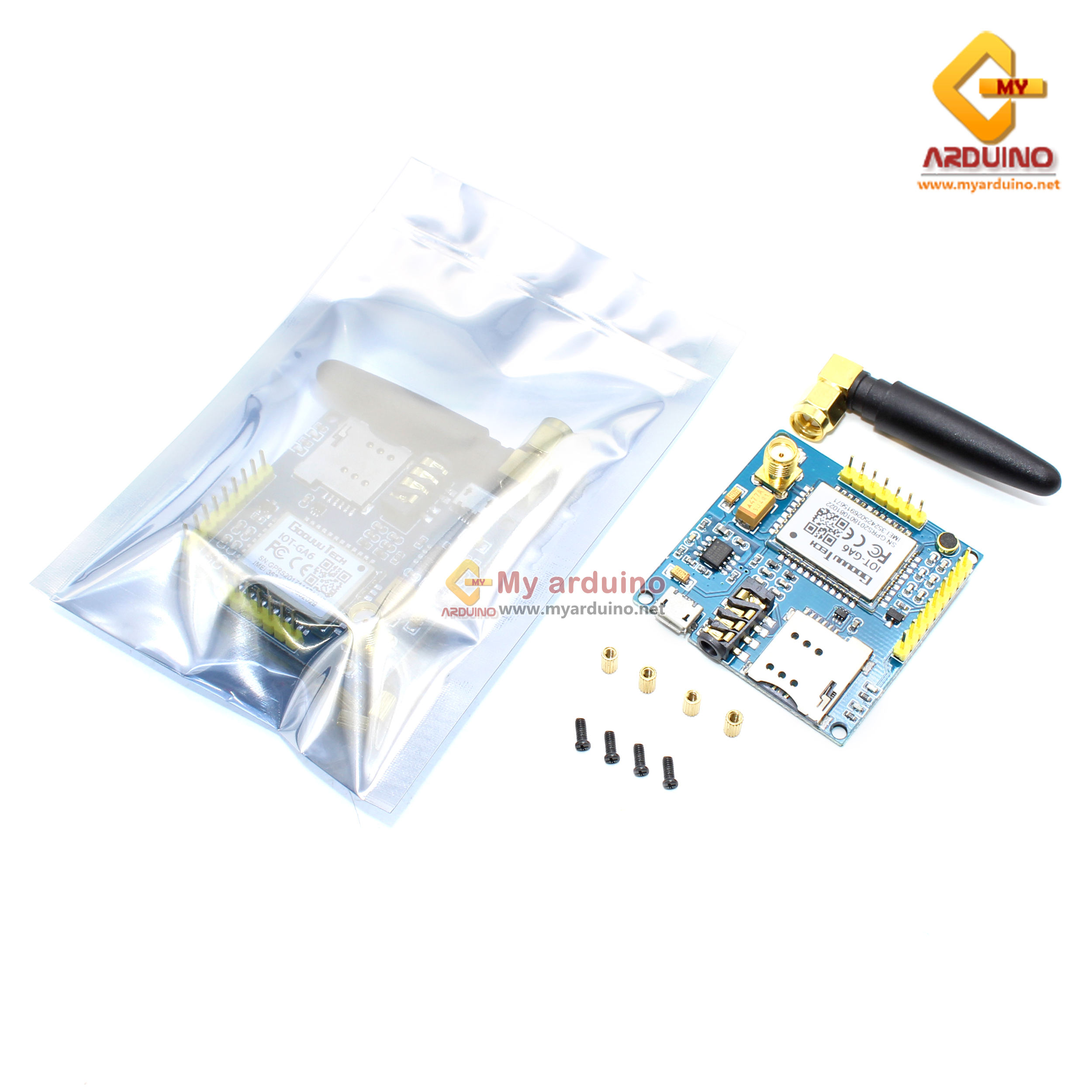 GPRS A6 GA6 module GSM GPRS wireless data transmission of super SIM900A ...