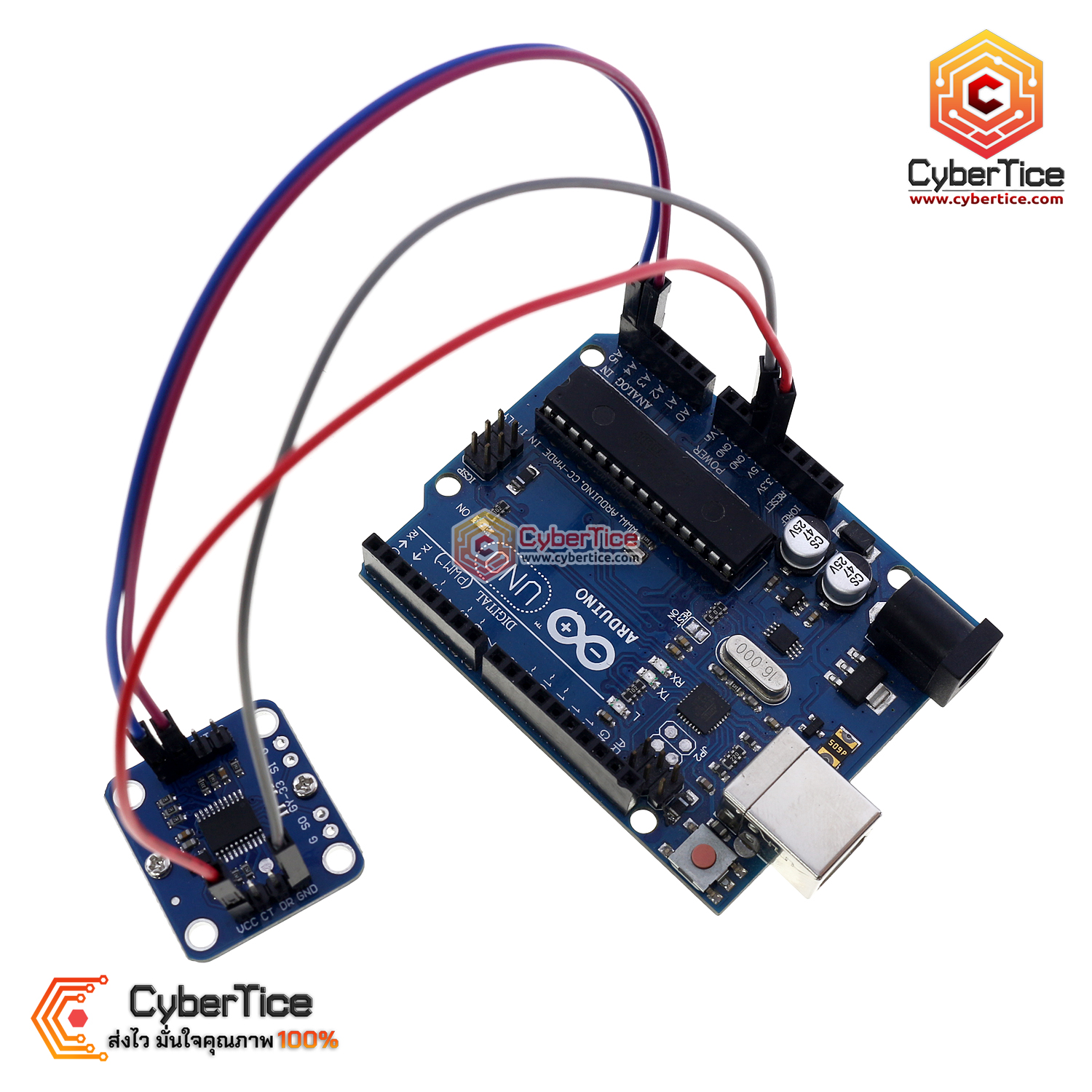 สอนใช้งาน Arduino วัดค่าสี อ่านค่าสี GY-33 TCS34725 Color Sensor ...