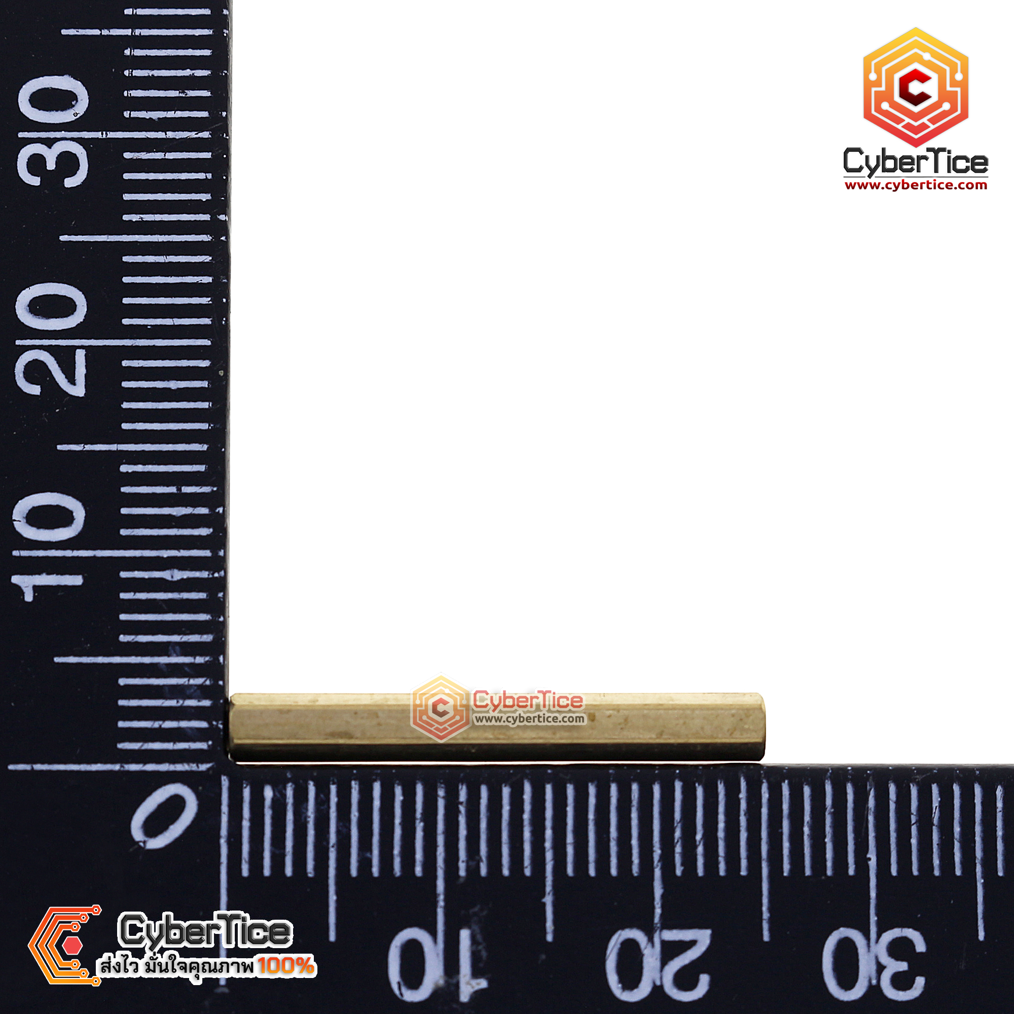 น็อตทองเหลือง เสารอง PCB M2 25mm เสารองแผ่นปริ้น จำนวน 5 ชิ้น - ขาย Arduino อุปกรณ์ Arduino ...