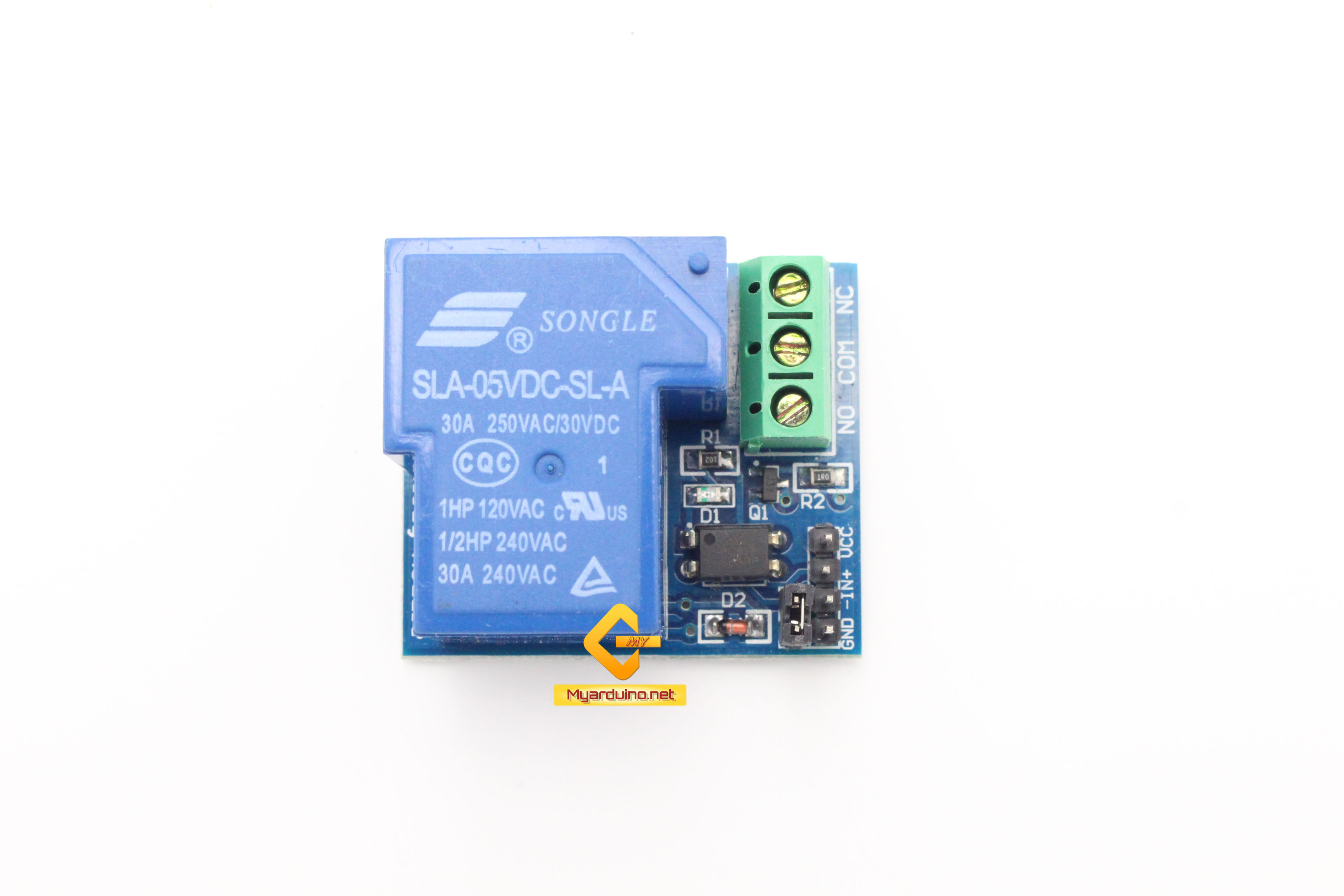 Relay Module 5V 30A 1 Channel isolation control Relay Module Shield ...