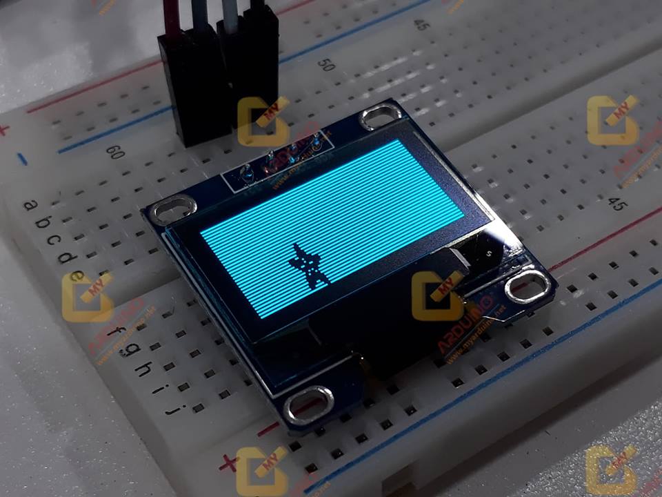 จอแสดงผล OLED 128x64 V2.0 แบบ I2C ขนาด 0.96นิ้ว สีน้ำเงิน SSD1315 - ขาย Arduino อุปกรณ์ Arduino ...