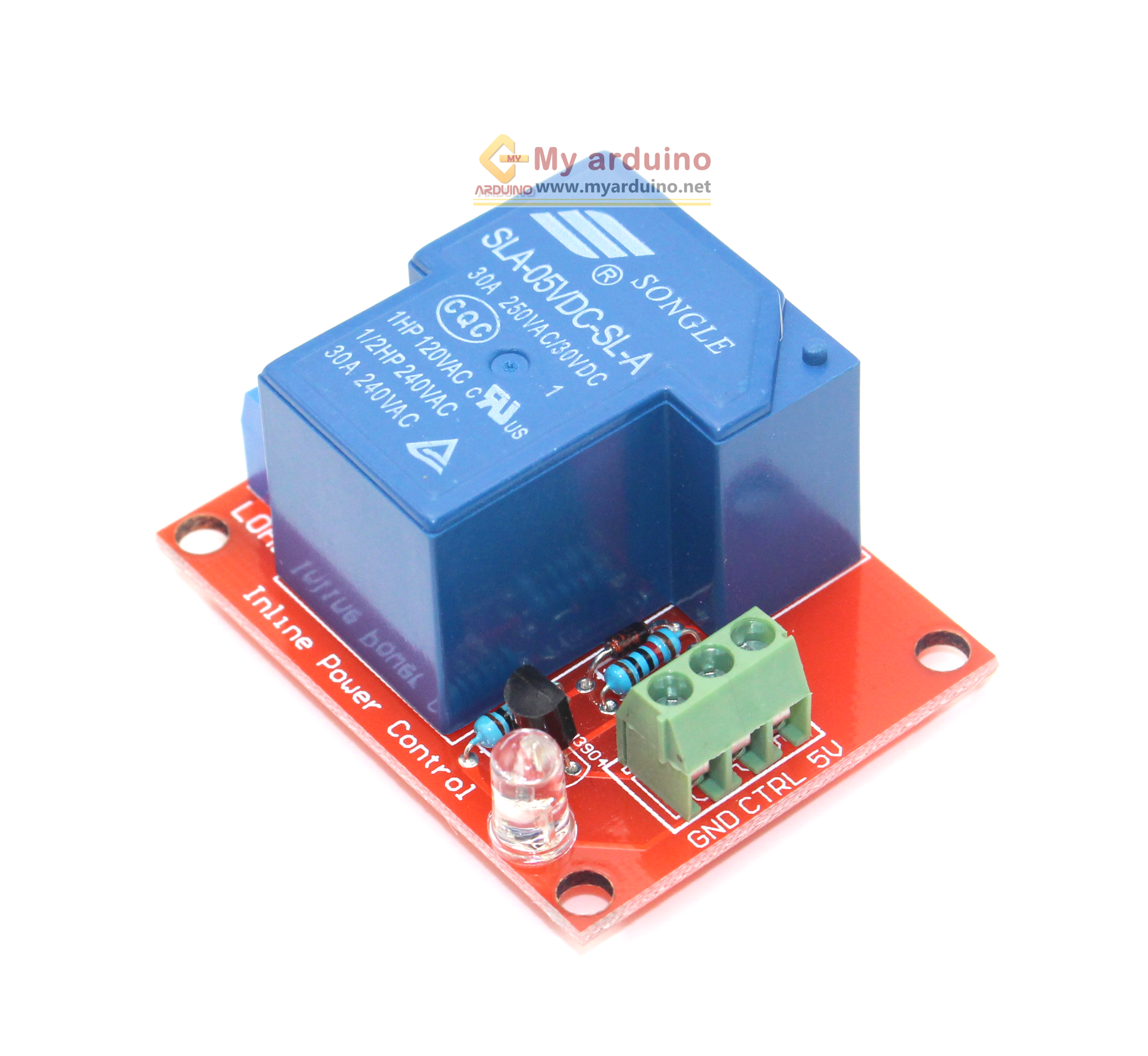Relay Module 5V 30A 1 Channel isolation control Relay Module active ...