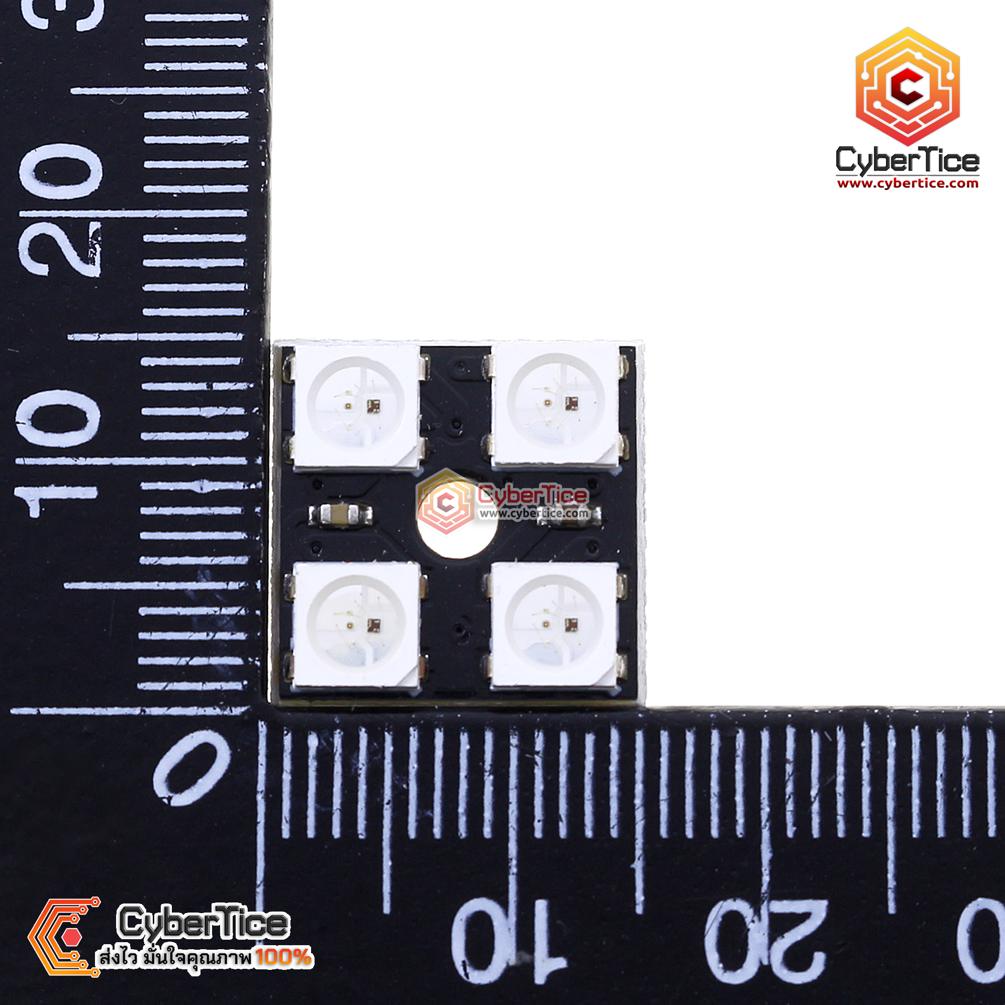 Neopixel Matrix แบบตาราง 2x2 4 ดวง Ws2812 5050 Rgb Led ขาย Arduino อุปกรณ์ Arduino คุณภาพดี