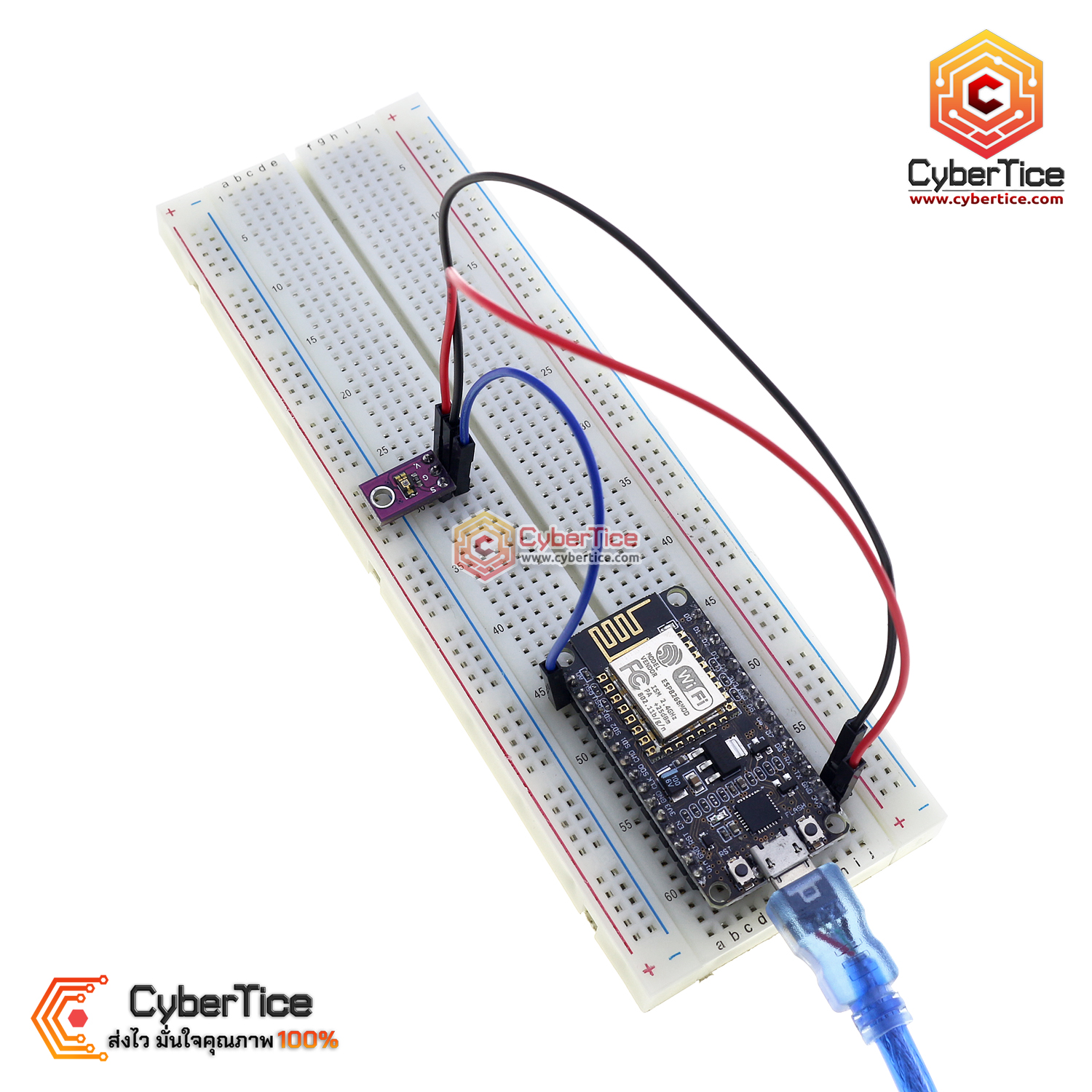 สอนใช้งาน ESP8266 TEMT6000 เซ็นเซอร์วัดความเข้มแสง Ambient light sensor - ขาย Arduino อุปกรณ์ ...