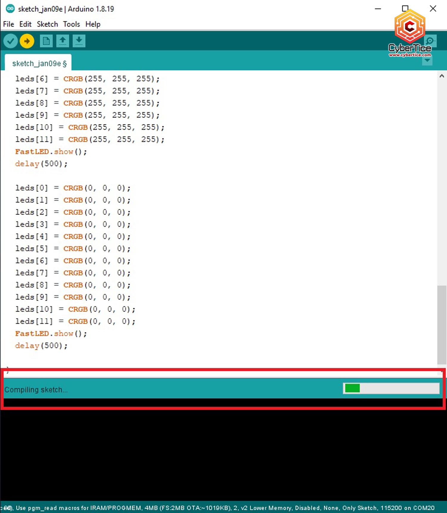 สอนใช้งาน ESP8266 NeoPixel Ring 12 ดวง WS2812 5050 RGB LED - ขาย Arduino อุปกรณ์ Arduino คุณภาพ ...