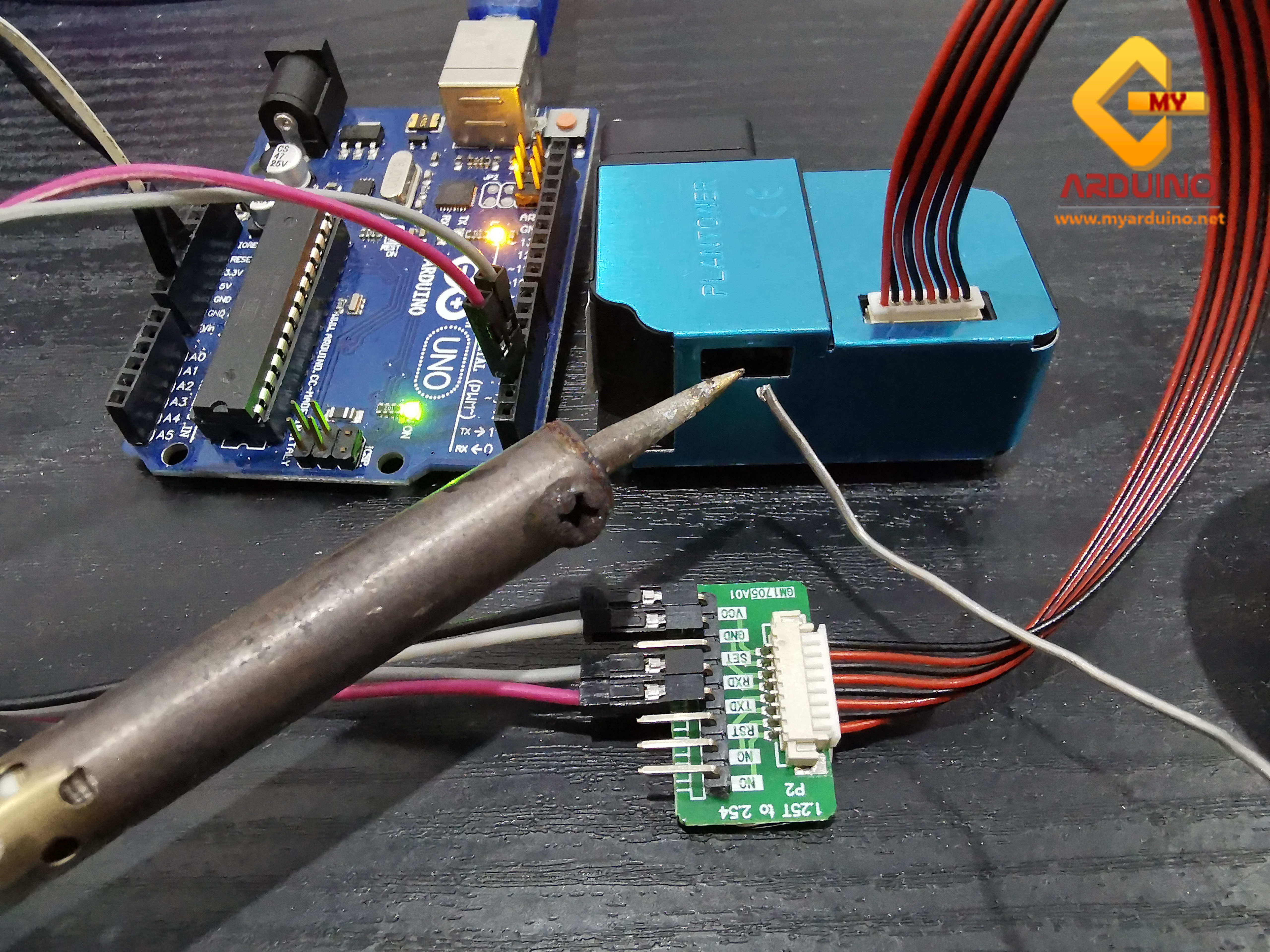 สอนใช้งาน Arduino PM2.5 เซ็นเซอร์ตรวจจับฝุ่นละออง PMS3003 - ขาย Arduino ...