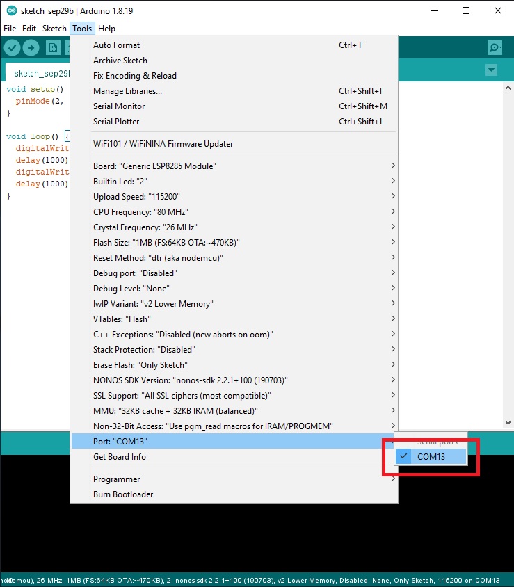 สอนใช้งาน Esp8285 Nodemcu M Development Board ขาย Arduino อุปกรณ์ Arduino คุณภาพดี ราคาถูก ส่ง