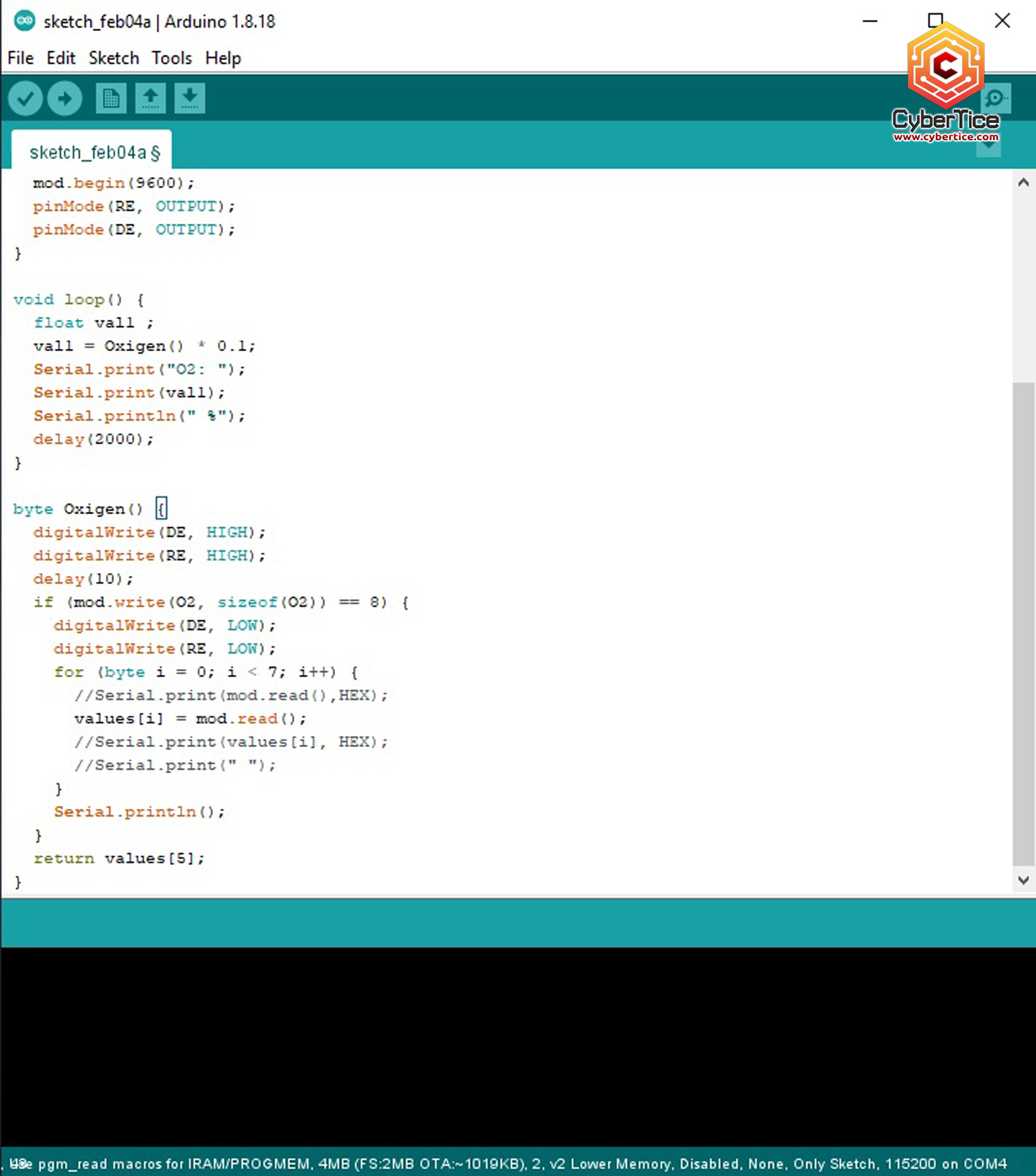 สอนใช้งาน ESP8266 เซ็นเซอร์วัดค่าออกซิเจน Oxygen Gas Module Sensor JXM-O2 0-30% เชื่อมต่อแบบ ...