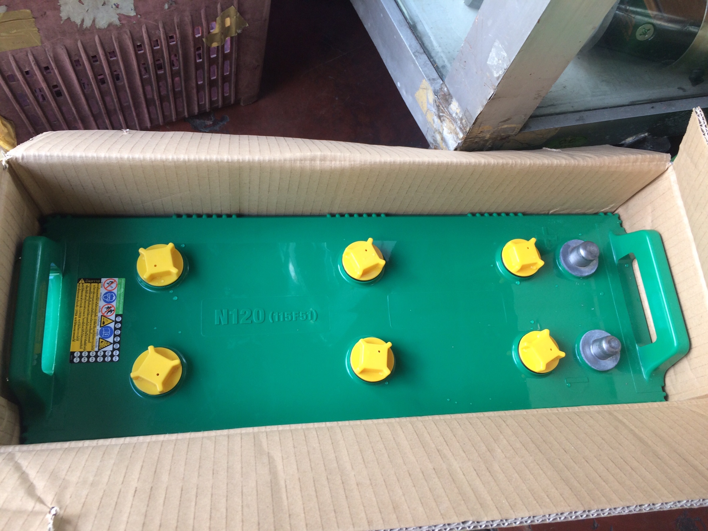 แบตเตอรี่ FB N120 12V 120 แอมป์ - วรจักรกลการ : Inspired by LnwShop.com (v2)