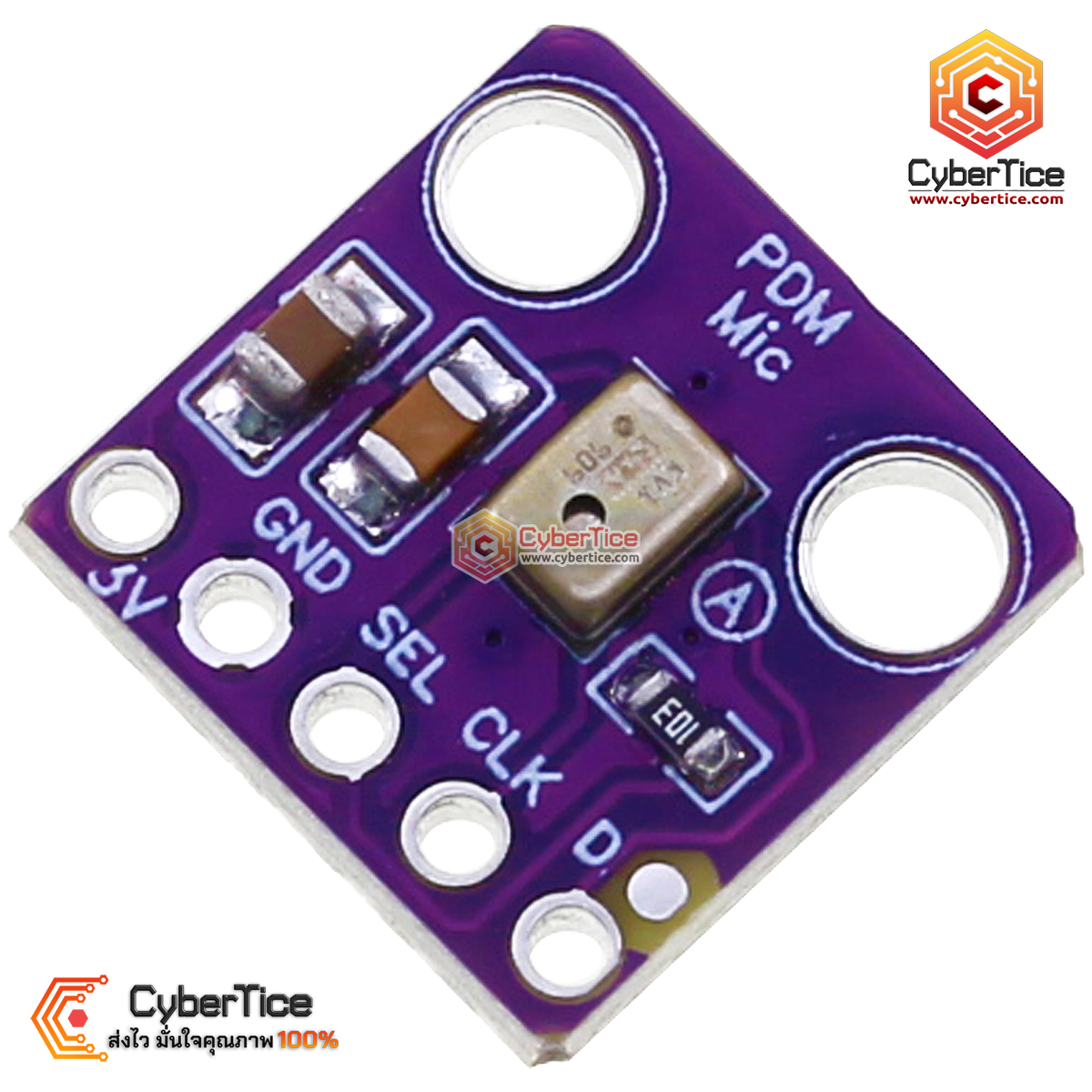 โมดูลไมโครโฟน MP34DT01/MP34DT05 PDM MEMS Microphone - ขาย Arduino อุปกรณ์ Arduino คุณภาพดี ราคา ...