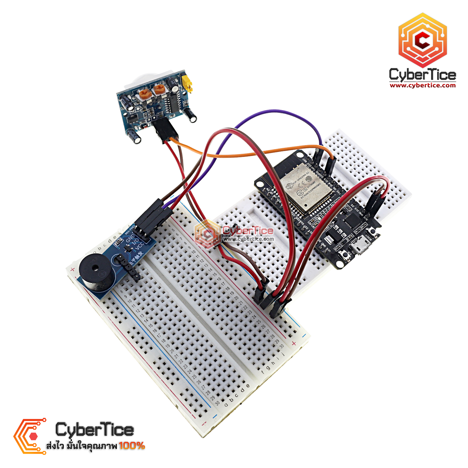 สอนใช้งาน ESP32 PIR Sensor HC-SR501 ตรวจจับความเคลื่อนไหวสิ่งมีชีวิต ...