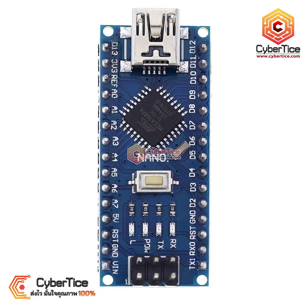 Arduino Nano 3.0 ATmega168P Mini USB ชิฟ CH340G - ขาย Arduino อุปกรณ์ Arduino คุณภาพดี ราคาถูก ...