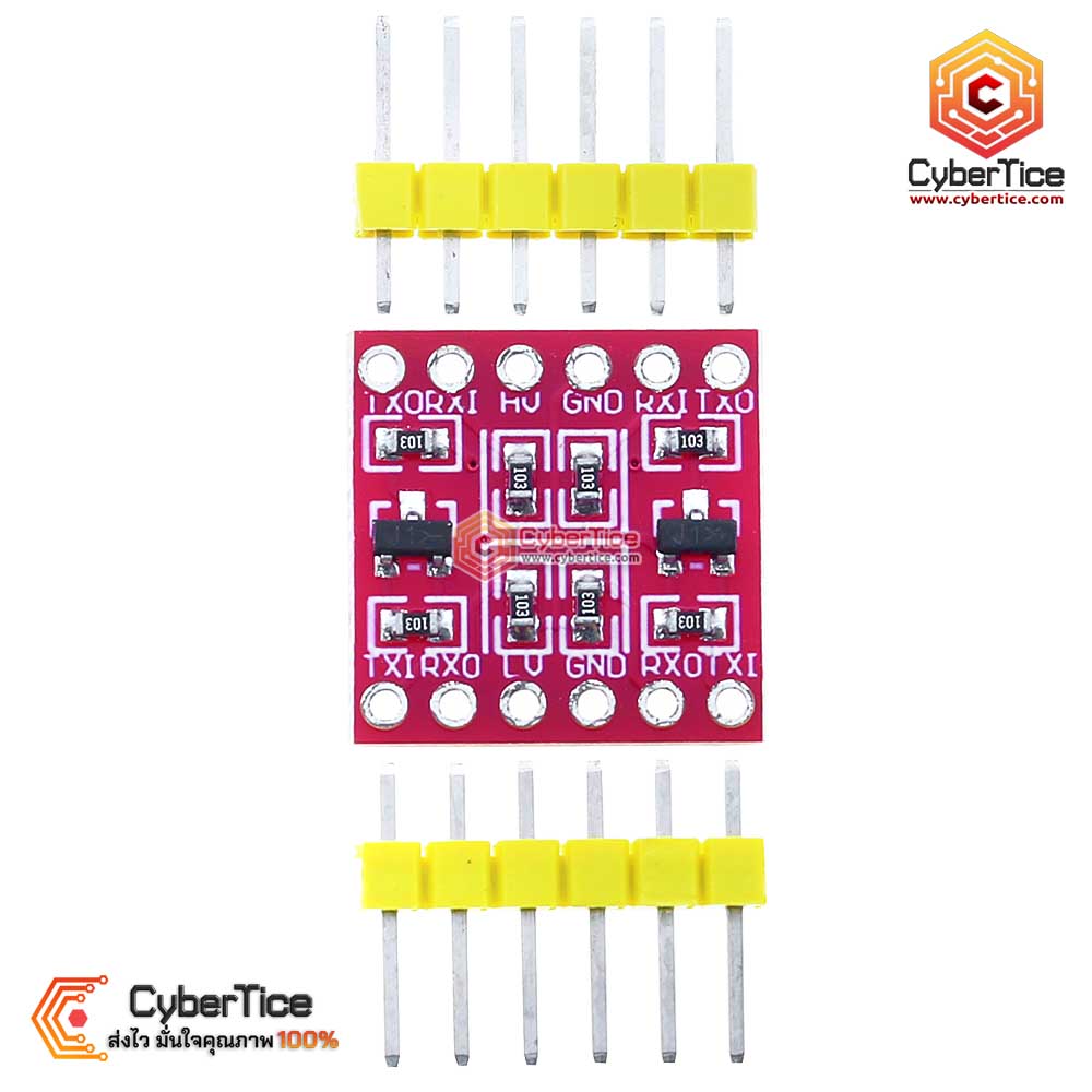 Logic level Converter Module 2 channel 5V-3.3V IIC UART SPI - ขาย ...