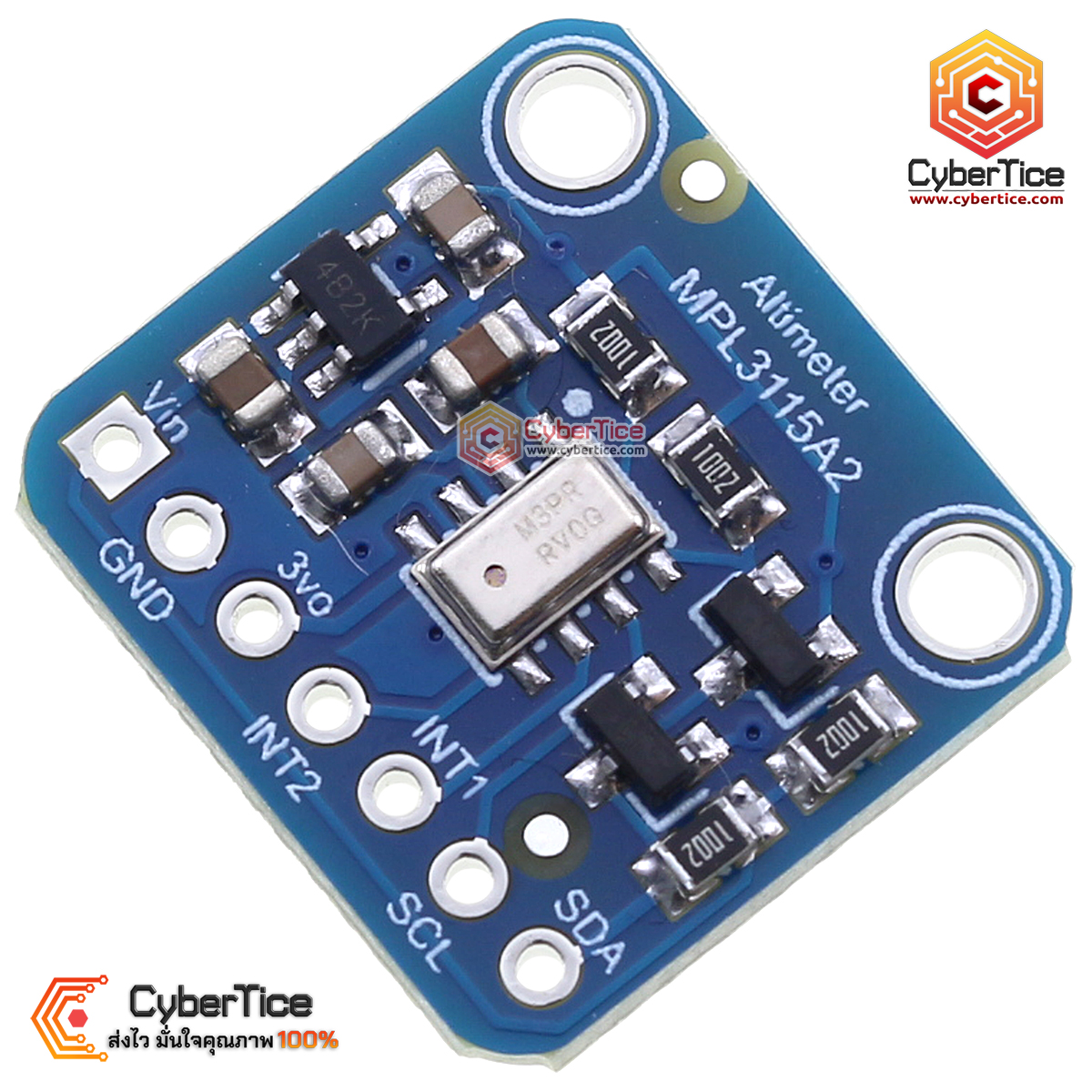 MPL3115A2 MCU-3115 Pneumatic Pressure Altitude Intelligent Temperature ...