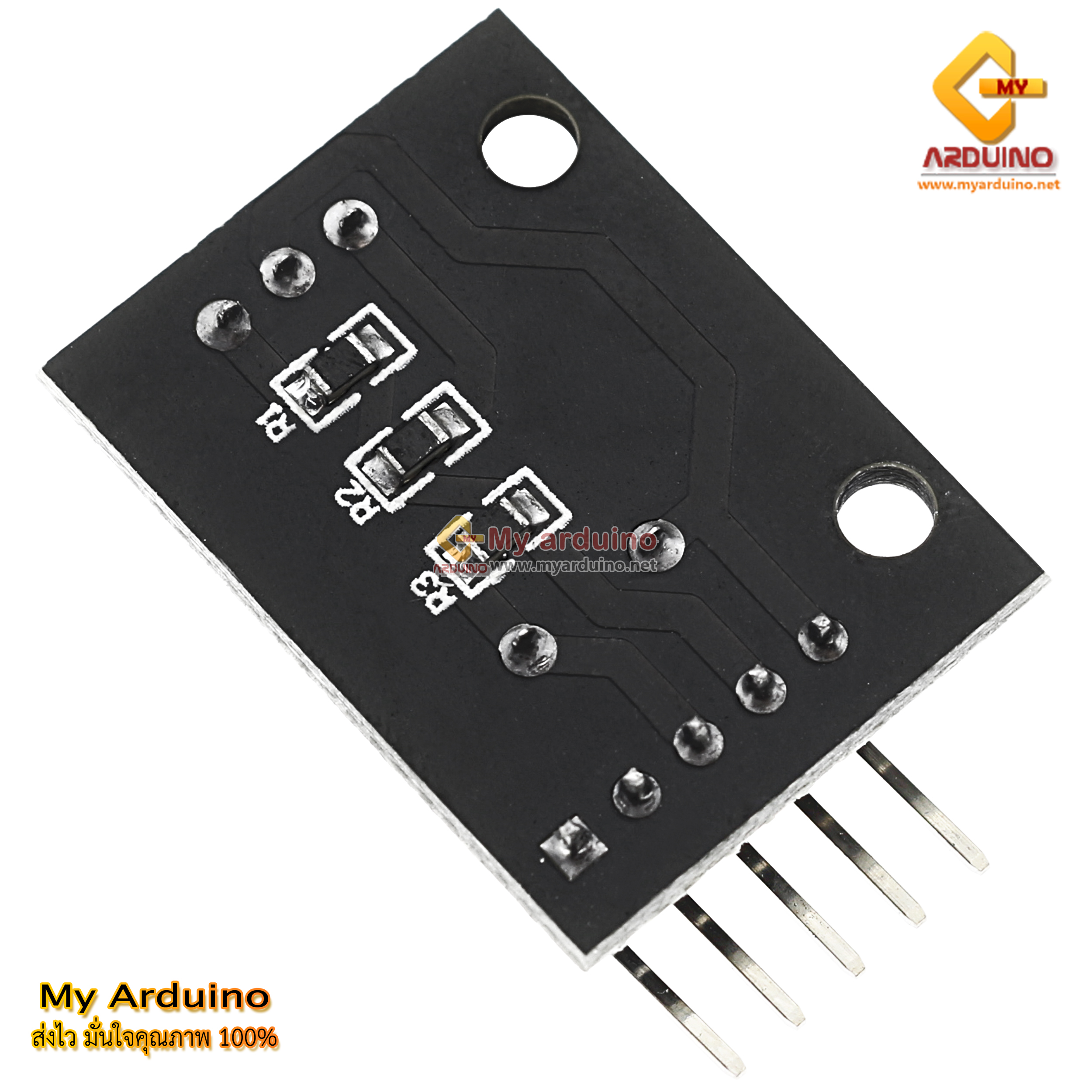 โมดูล Rotary Ky 040 หมุนรับค่า 360 องศา Digital Rotary Encoder Module แบบมีเกลียว ขาย Arduino