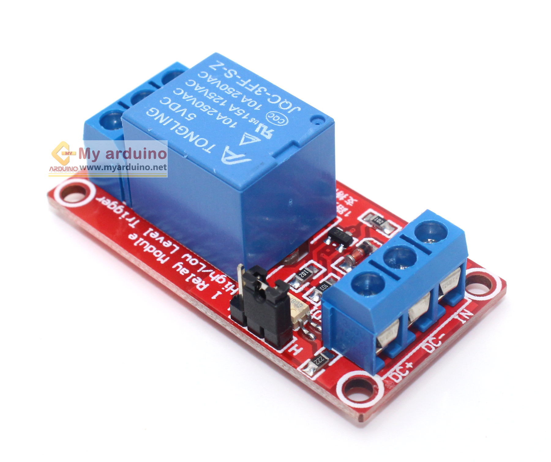 บอร์ด Relay 5V 1ช่อง Relay Module 5V 1 Channel isolation High And Low Trigger 250V/10A - ขาย ...