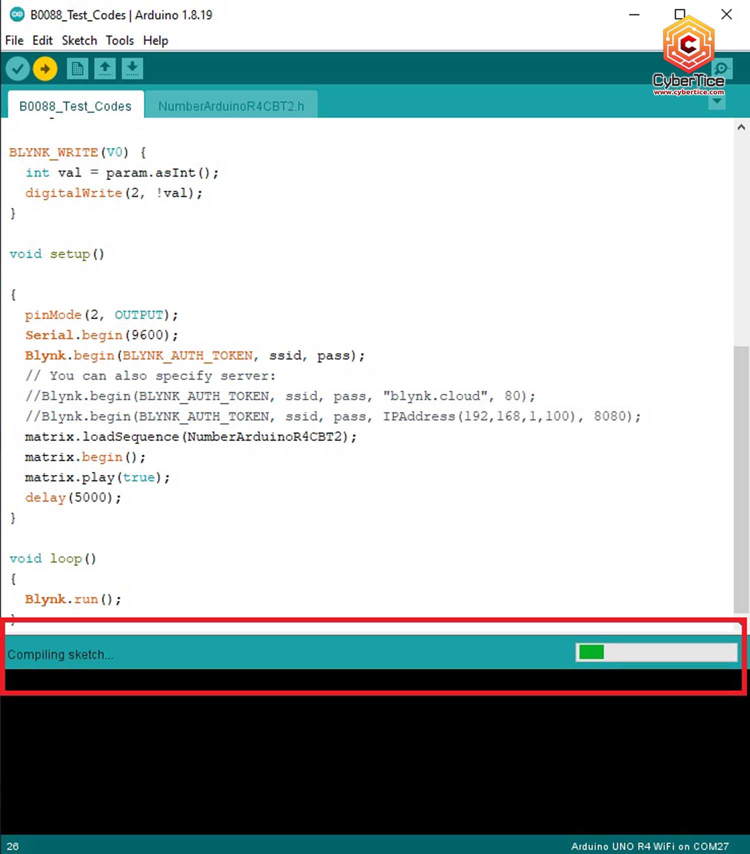 สอนใช้งาน Arduino Uno R4 Wifi Blynk เบื้องต้น ควบคุมเปิดปิดไฟบ้าน 220vac ขาย Arduino อุปกรณ์