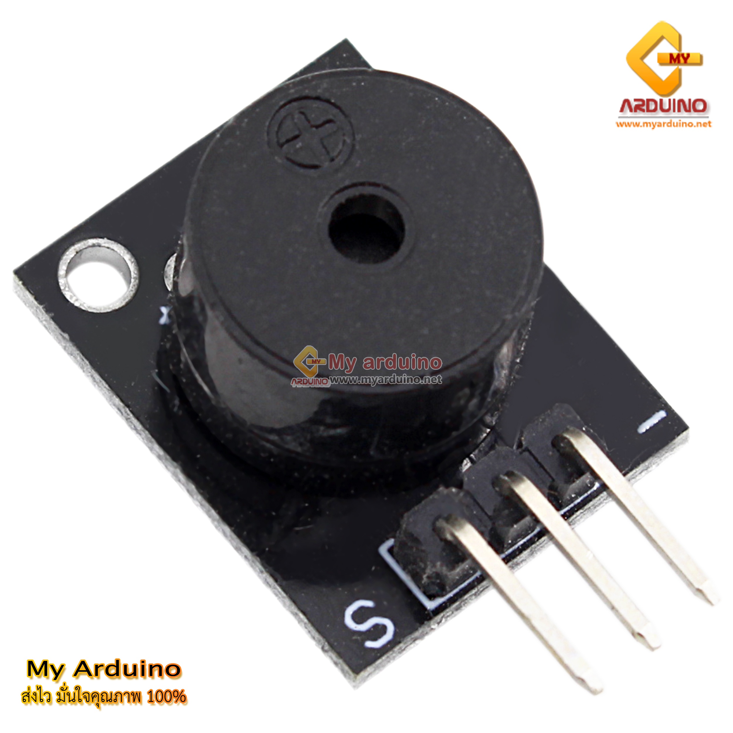 Passive Buzzer Module Mini KY-006 เล่นเสียงเพลง 3.3 - 5V - ขาย Arduino ...