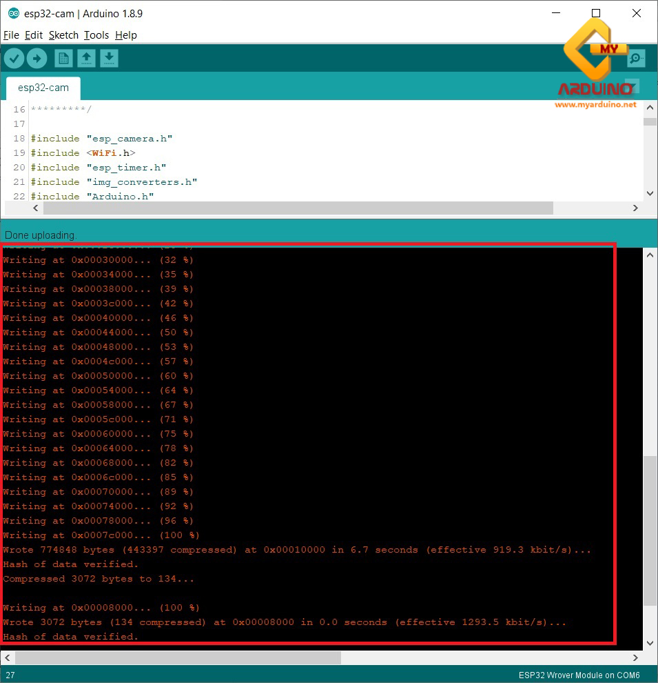 สอนใช้งาน Arduino Esp32 Cam ทำกล้องวงจรปิด Wifi ขาย Arduino อุปกรณ์ Arduino คุณภาพดี ราคาถูก