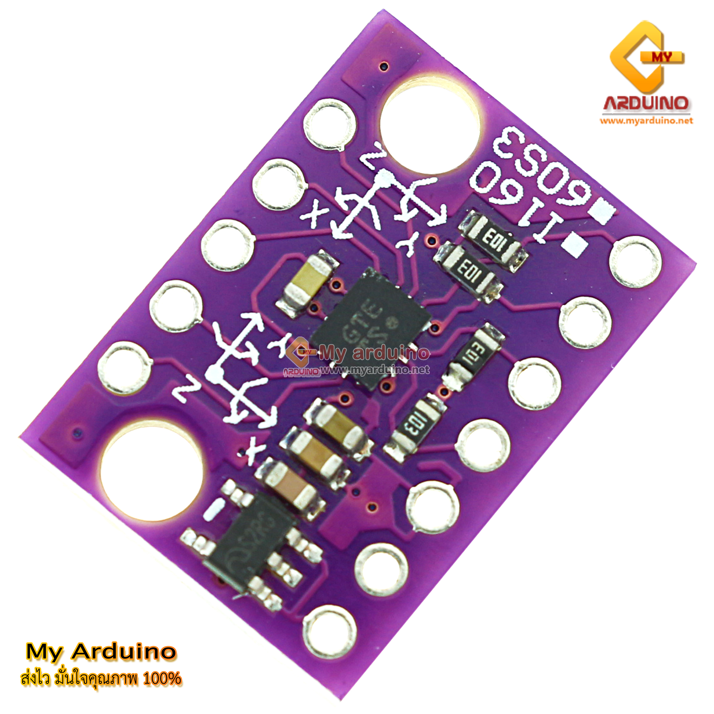 Gy Bmi160 Module 6dof 6 Axis Angular Velocity Gyroscope Gravity Acceleration Sensor ขาย