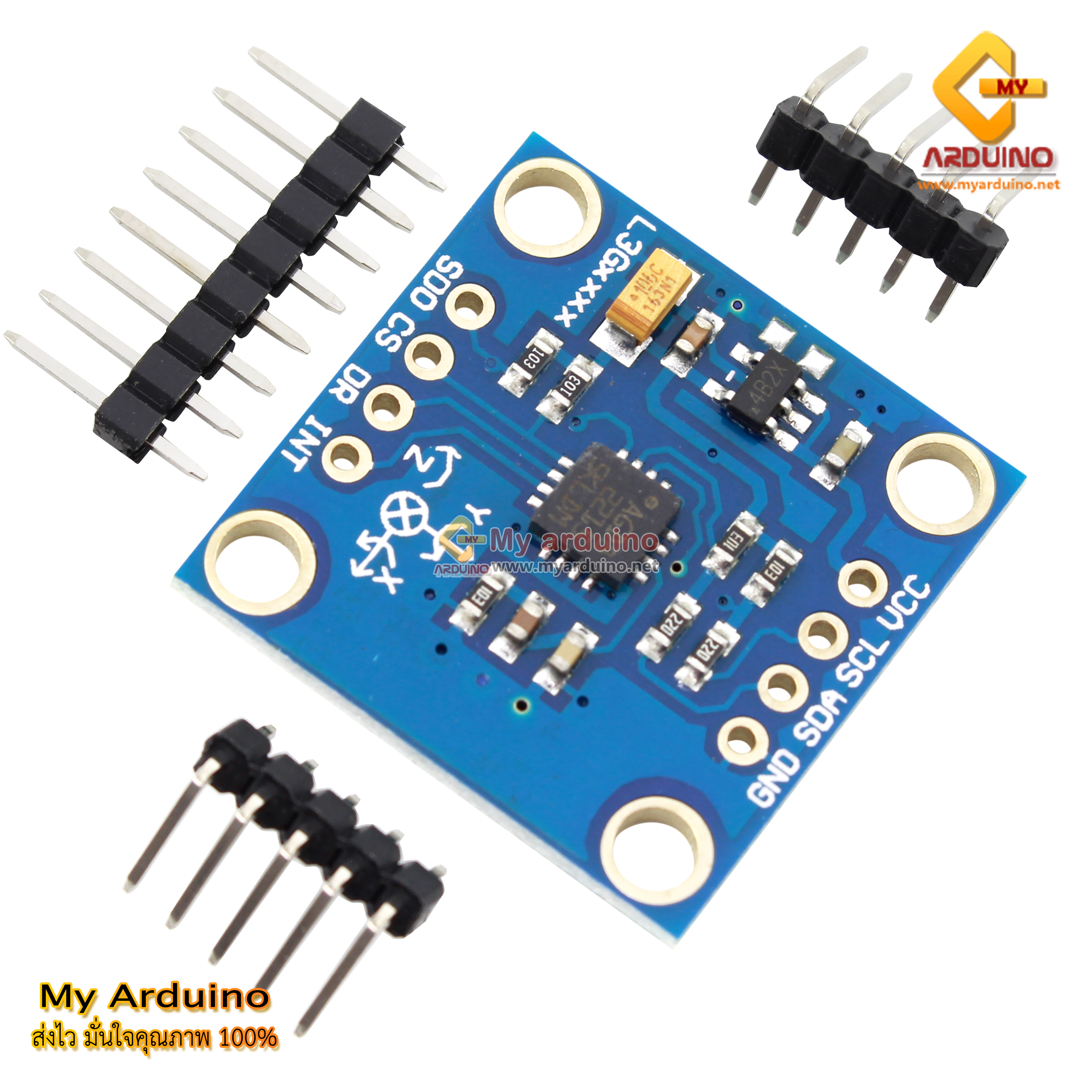 GY-50 L3G4200D axis digital gyroscope sensor module angular velocity module - ขาย Arduino ...
