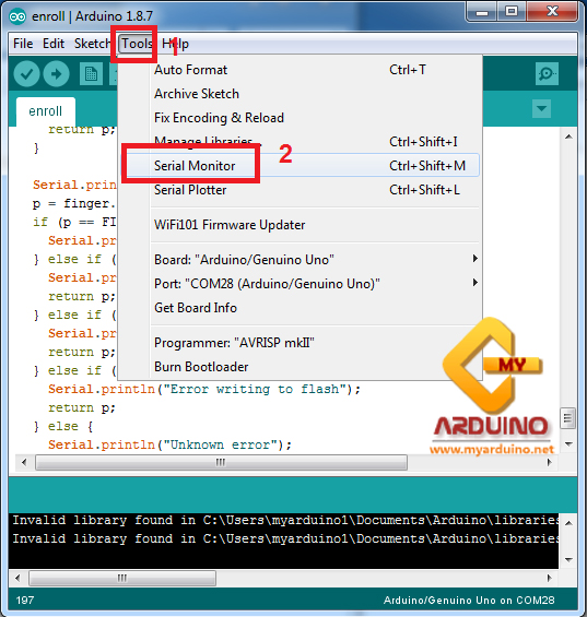 สอนใช้งาน Arduino สแกนลายนิ้วมือ ควบคุมเปิดปิดไฟ Led ขาย Arduino อุปกรณ์ Arduino คุณภาพดี ราคา