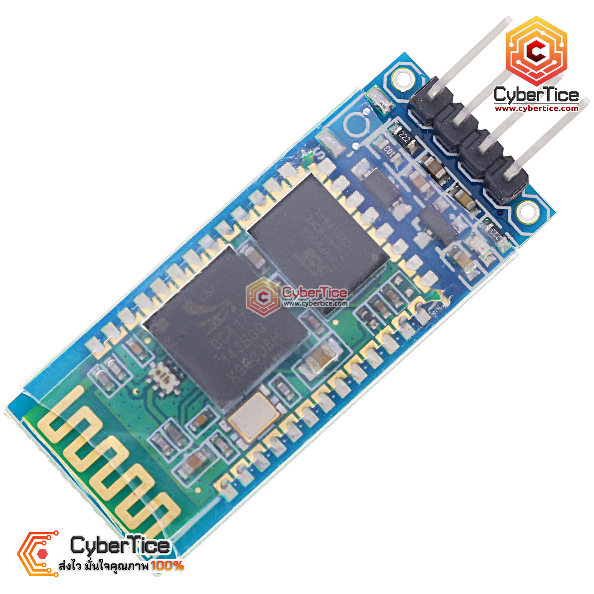 Bluetooth Module HC06 โมดูลบลูทูธ รุ่นมาตรฐาน HC-06 - ขาย Arduino ...