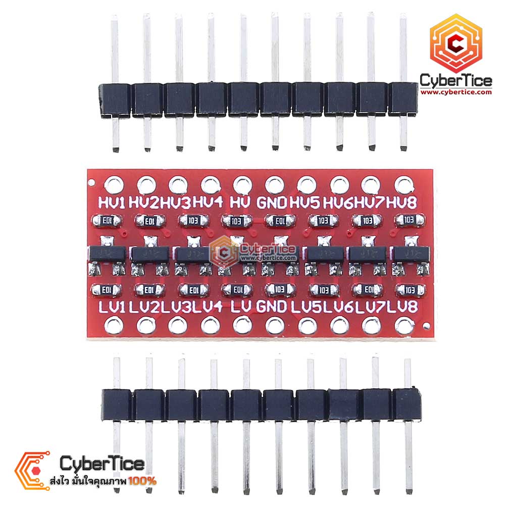 Logic level Converter Module 8 channel 5V-3.3V IIC UART SPI - ขาย ...