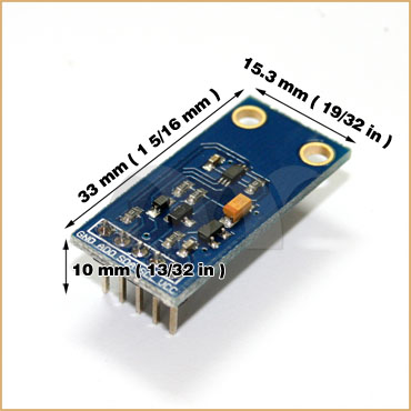 โมดูล วัดความเข้มแสง GY-30 BH1750FVI digital light intensity light ...