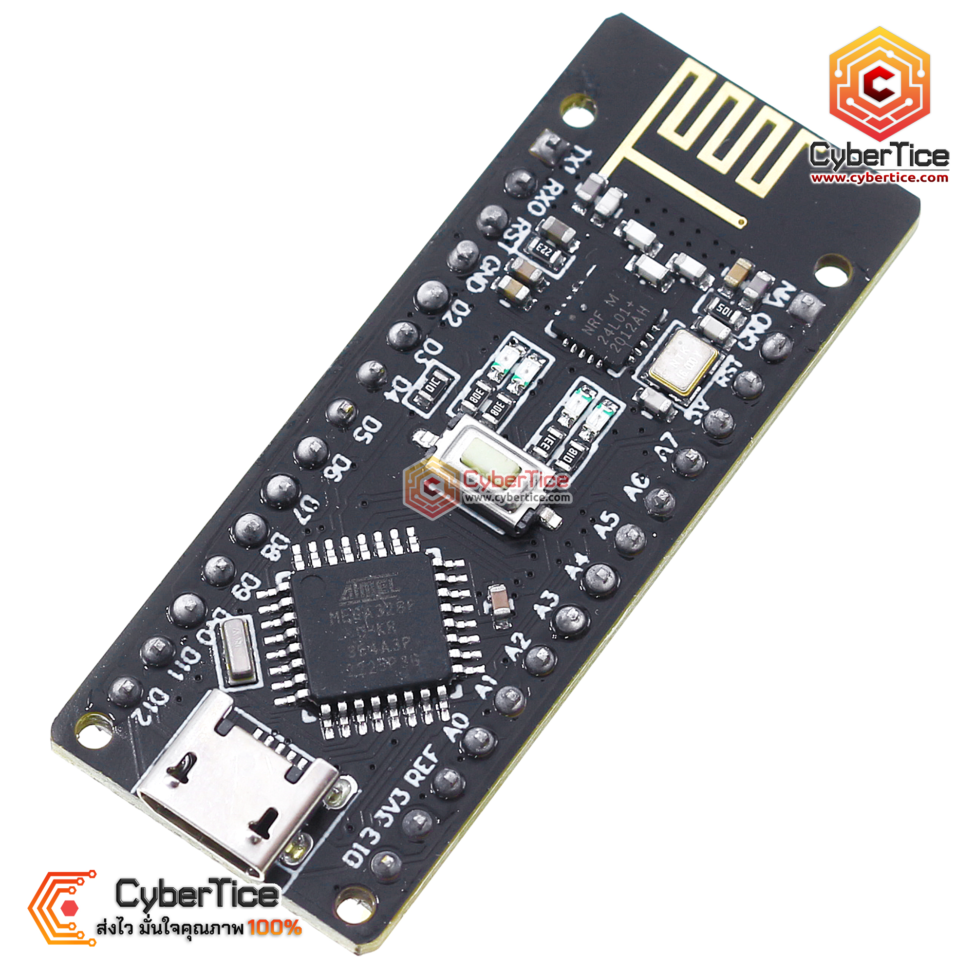 Arduino Nano RF-Nano 3.0 Micro USB NRF24l01 + 2.4G V2.0 - ขาย Arduino อุปกรณ์ Arduino คุณภาพดี ...
