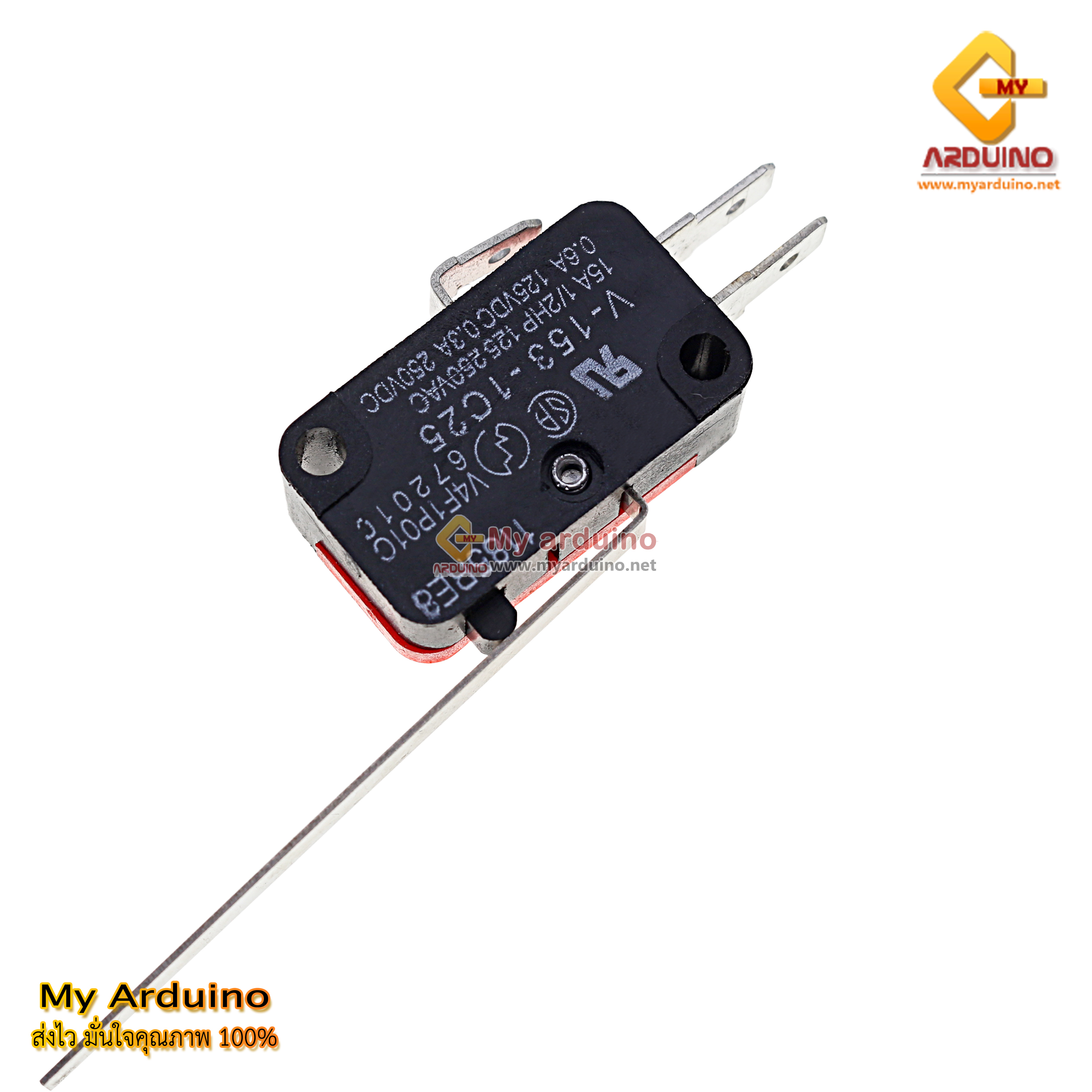Micro Switch Limit Switch ไมโครสวิตช์ แบบยาว 50mm V-153-1C25 - ขาย ...
