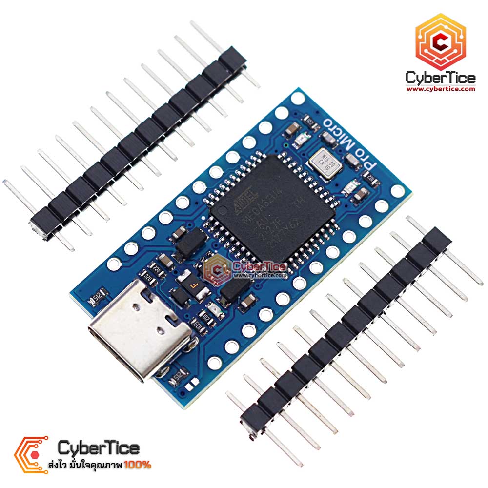 Arduino Leonardo Pro Micro 5V 16MHz Type-C USB ATmega32U4 Development ...