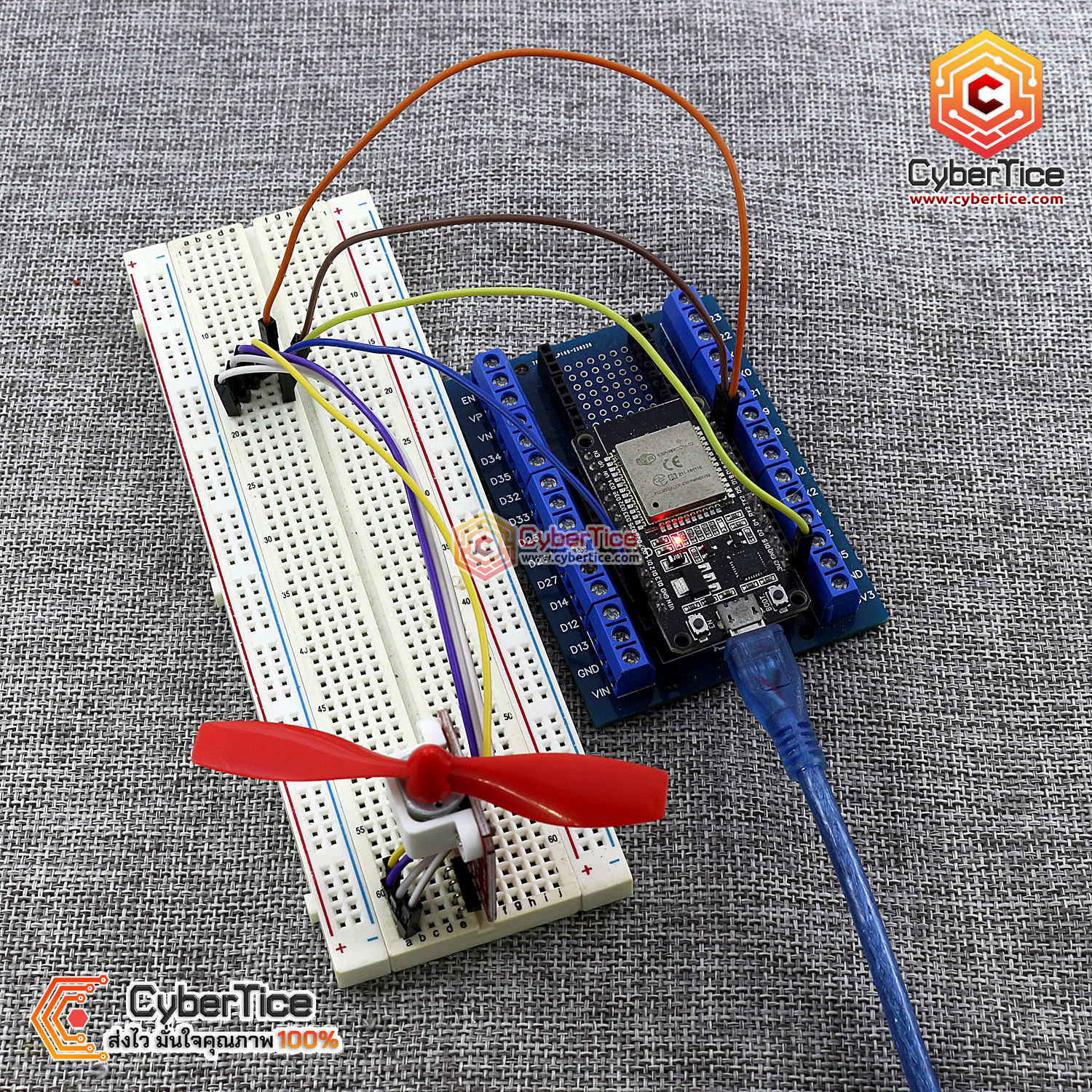 สอนใช้งาน ESP32 Fan DC Motor Module L9110 Fan Module for Arduino - ขาย ...