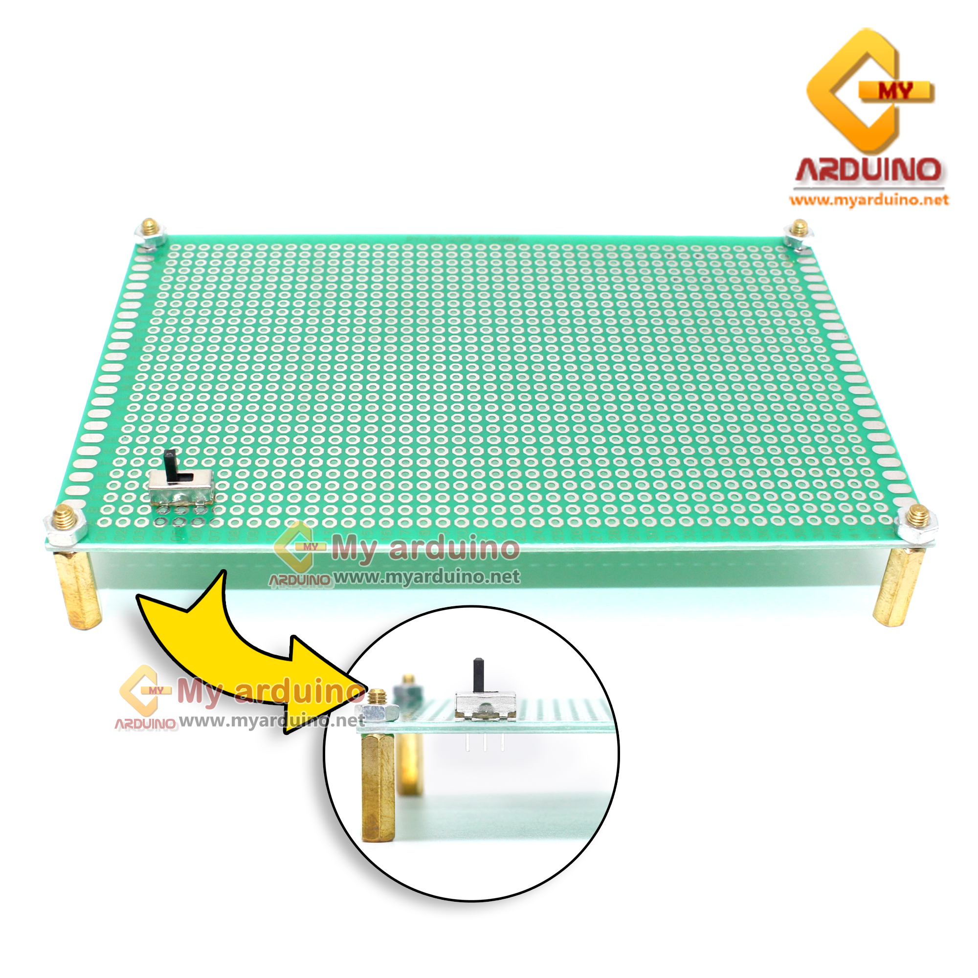 สวิตช์โยก SS12D00 G5 2ทาง 3ขา Toggle switch ON-ON 50V 1A - ขาย Arduino ...