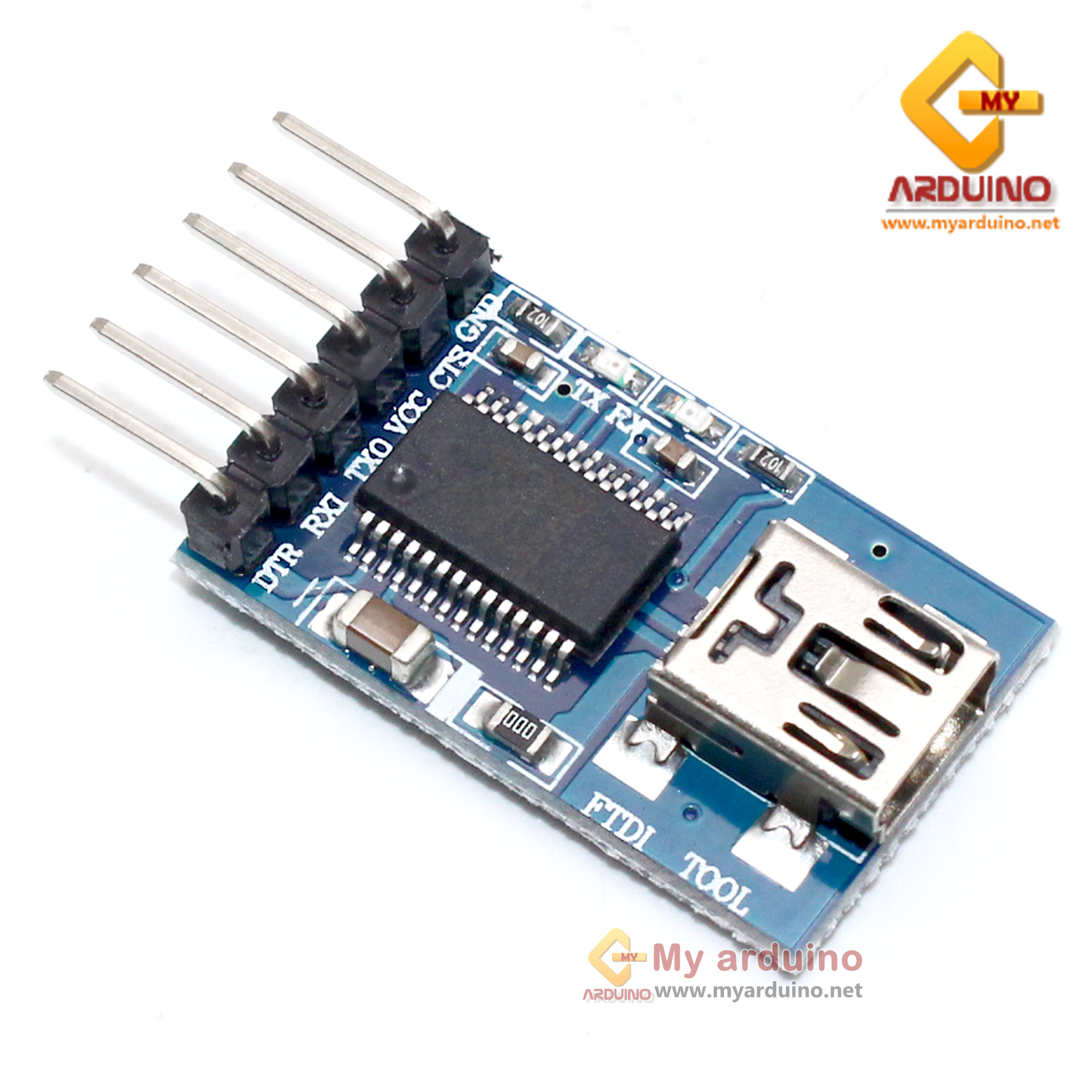 FT232RL USB to Serial 232 TTL Adapter Module - ขาย Arduino อุปกรณ์ Arduino คุณภาพดี ราคาถูก ส่ง ...