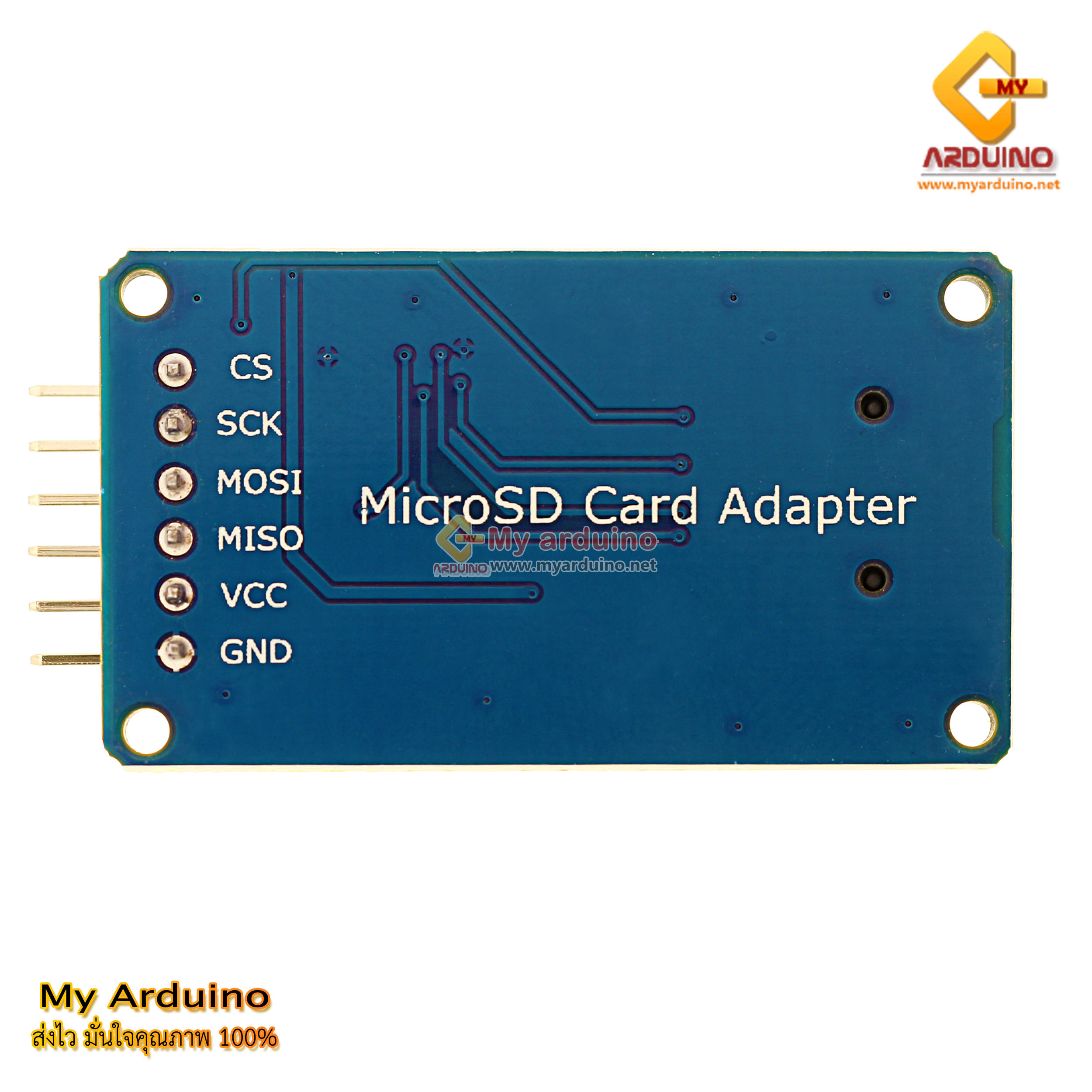 โมดูลบันทึกข้อมูล Micro SD Card Module - ขาย Arduino อุปกรณ์ Arduino ...